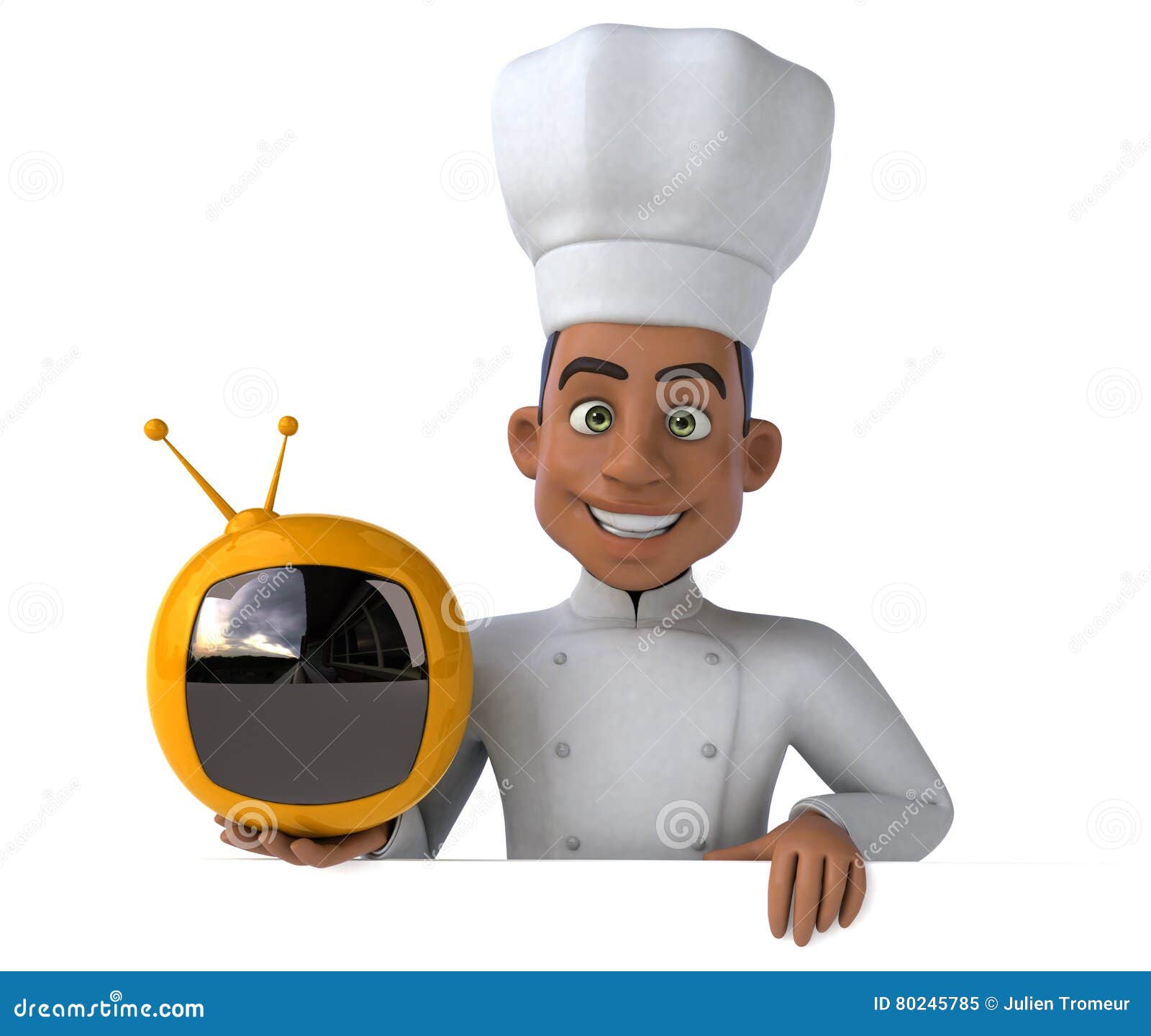Fun chef stock illustration. Illustration of diet, culinary - 80245785