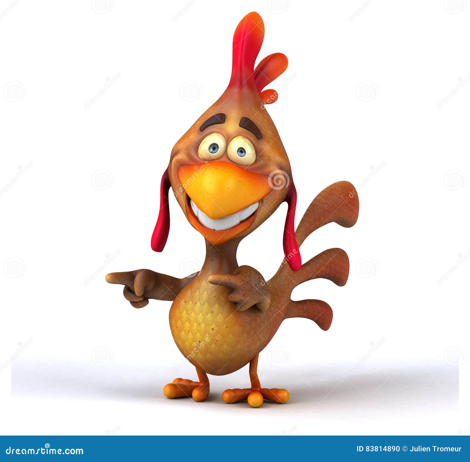 Fun chicken stock illustration. Illustration of chicken - 83814890