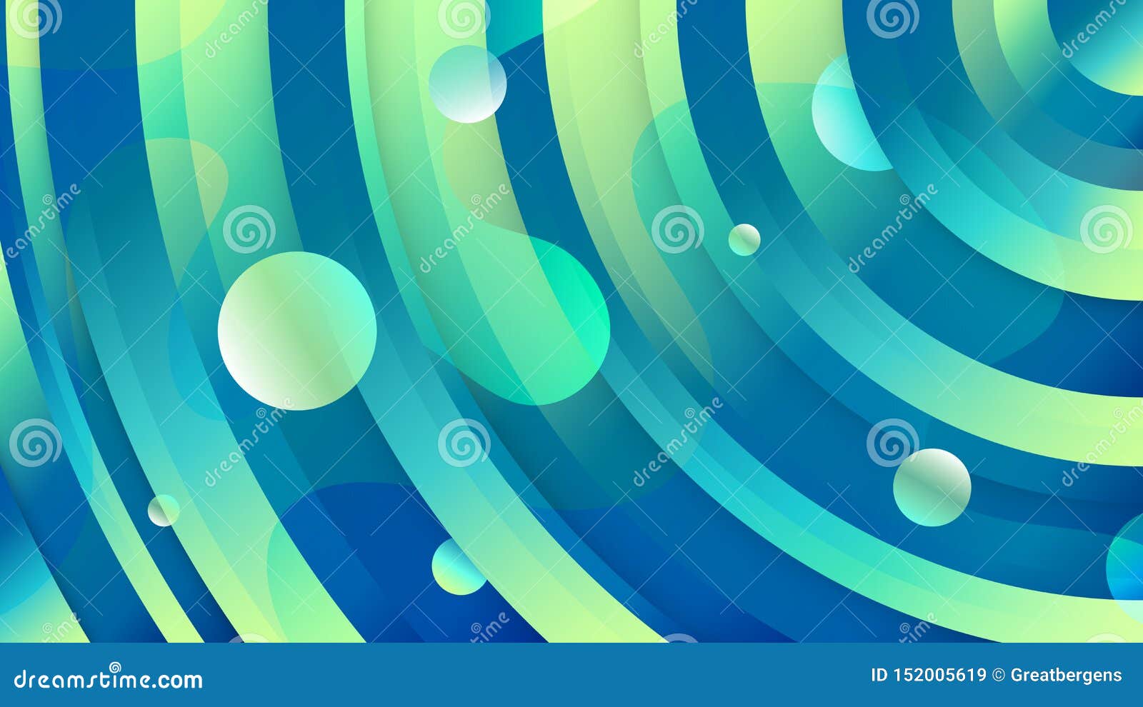 Fun Circle Liquid Color Background Design. Fluid Gradient Circled ...