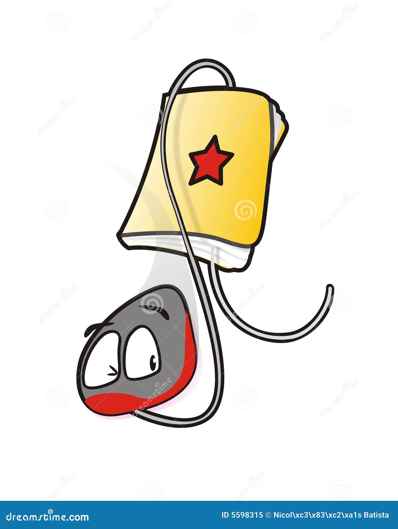 Fun computer mouse stock illustration. Illustration of customer - 5598315