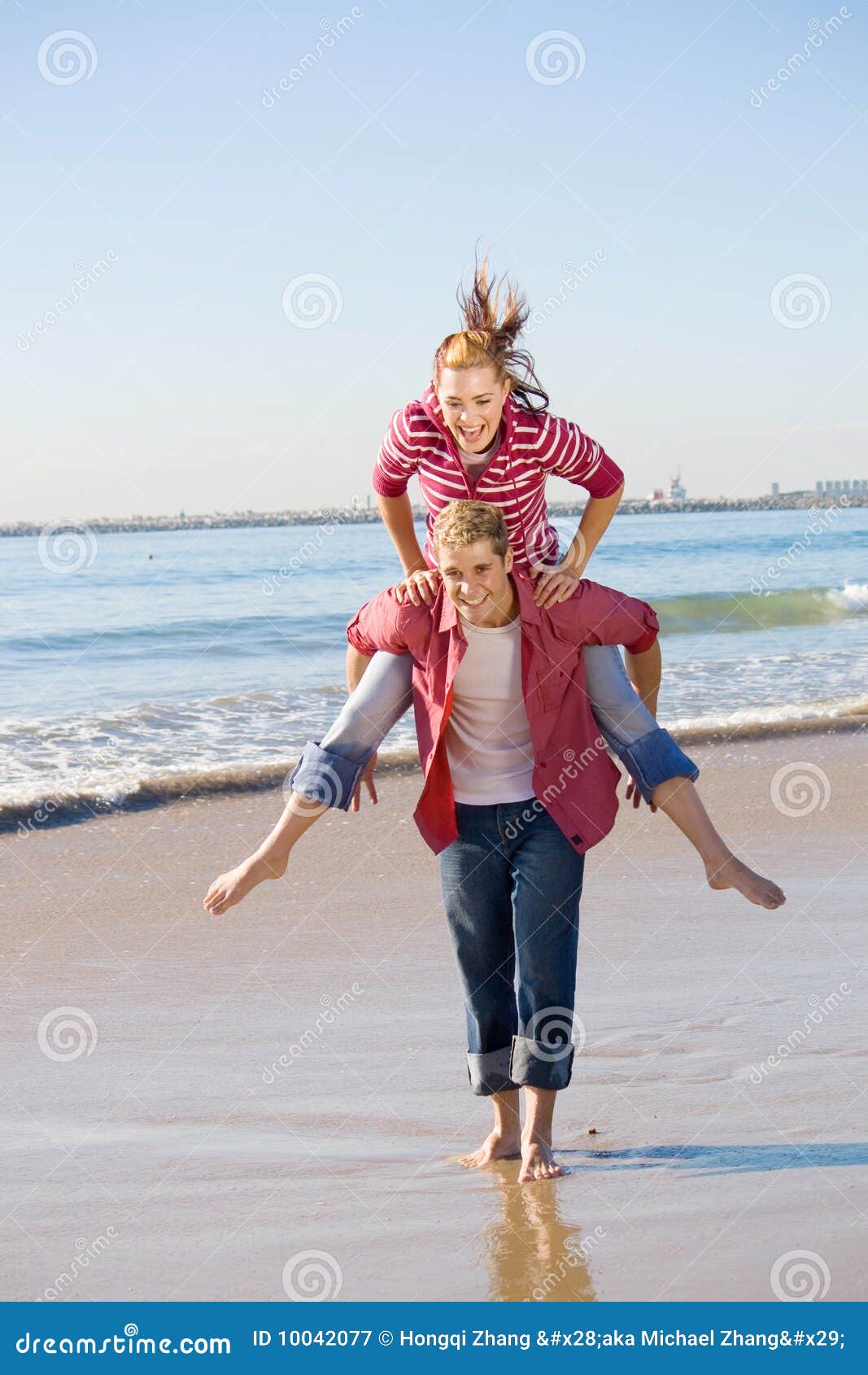Fun couple stock image. Image of adult, healthy, enjoy - 10042077