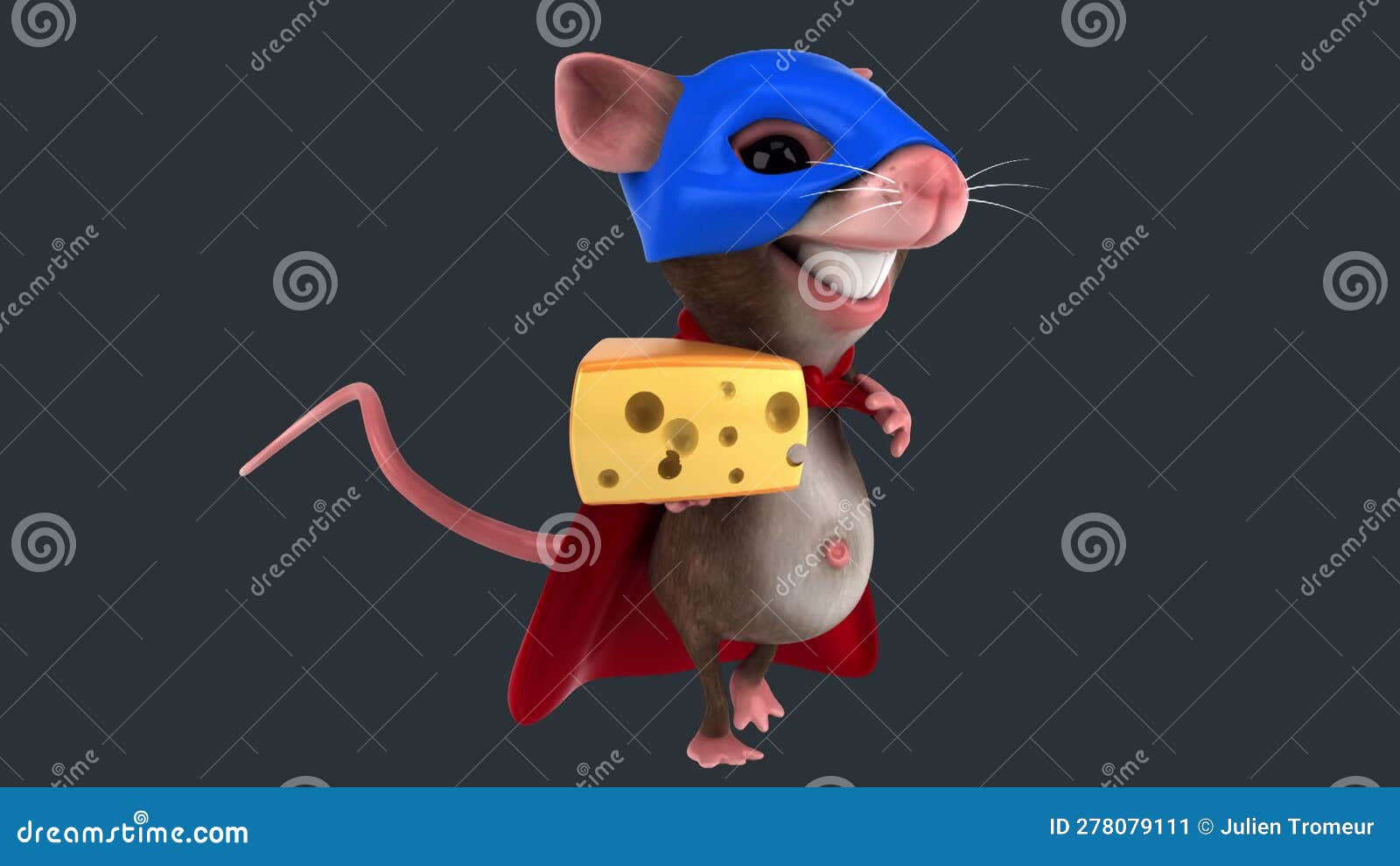 3D Cartoon Mouse (with Alpha Channel Included Stock Video - Video of ...