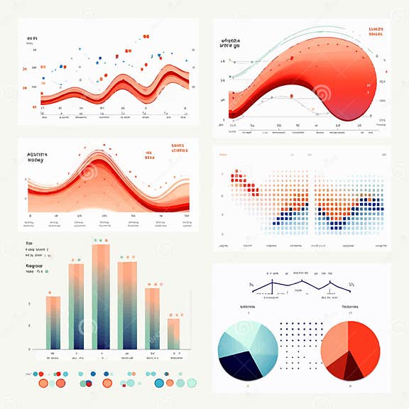 Fun Data Visualization Infographic Vector Flat Isolated Illustration ...