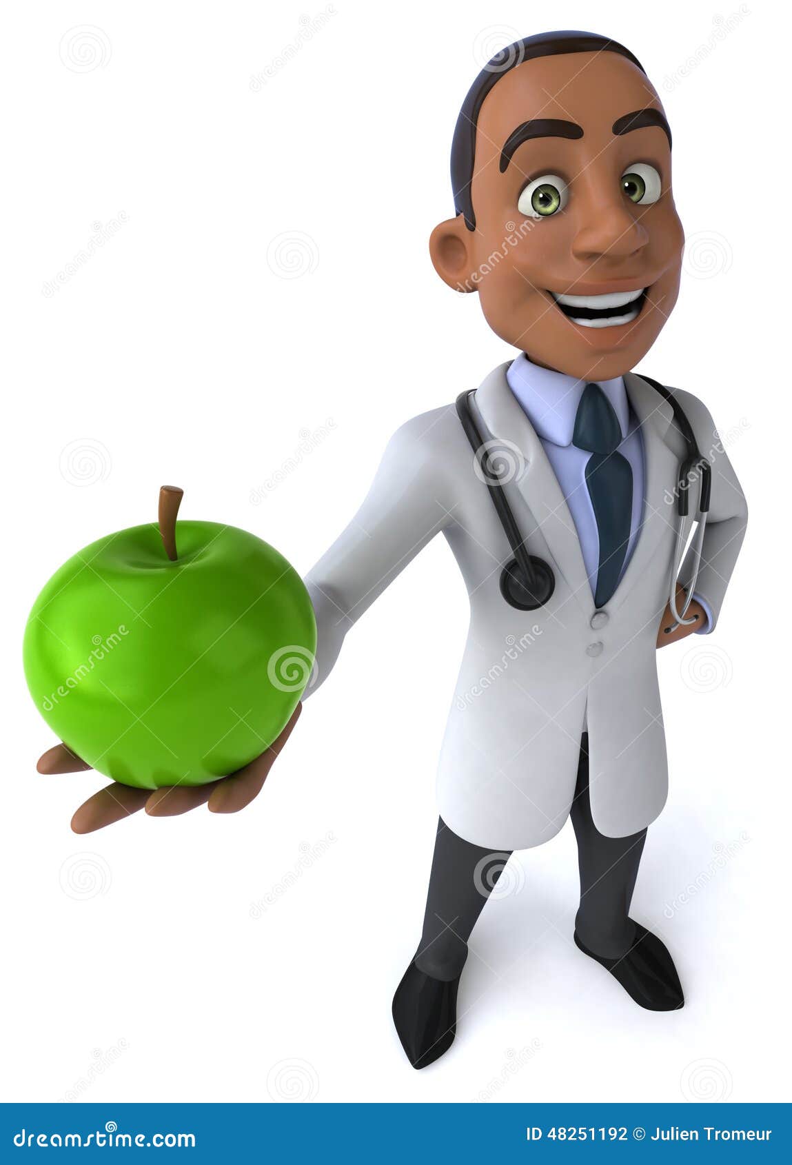 Fun doctor stock illustration. Illustration of hospital - 48251192