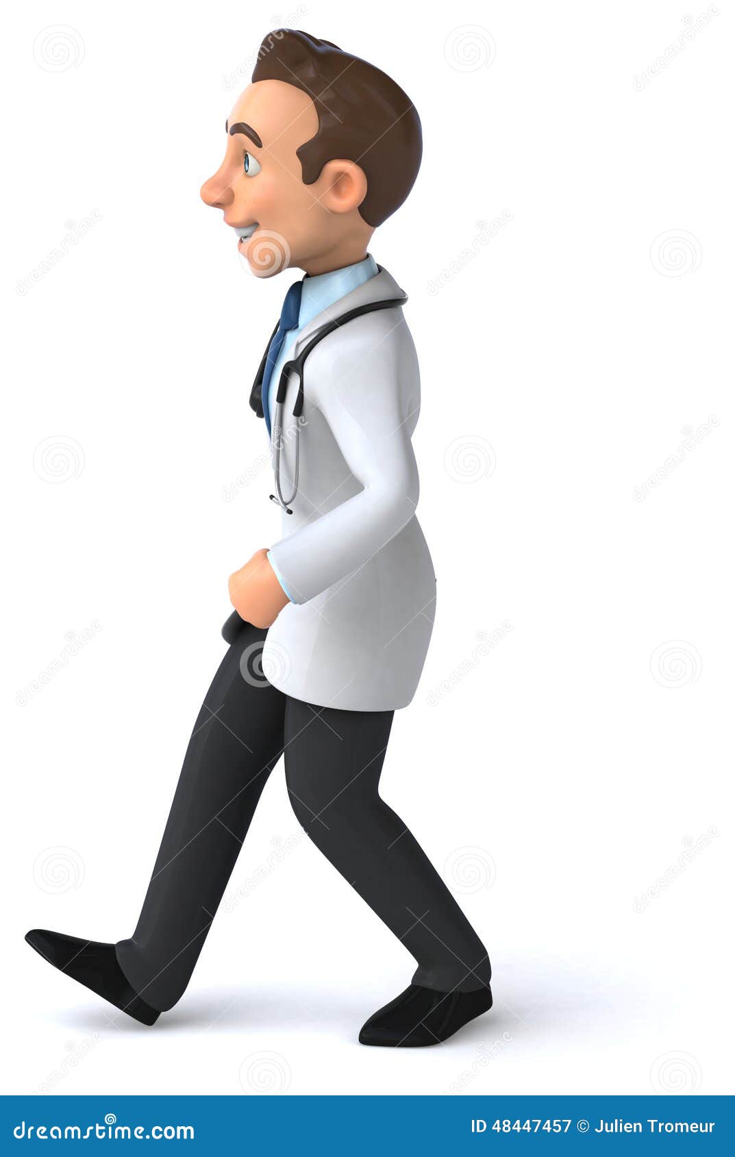 Fun doctor stock illustration. Illustration of nurse - 48447457