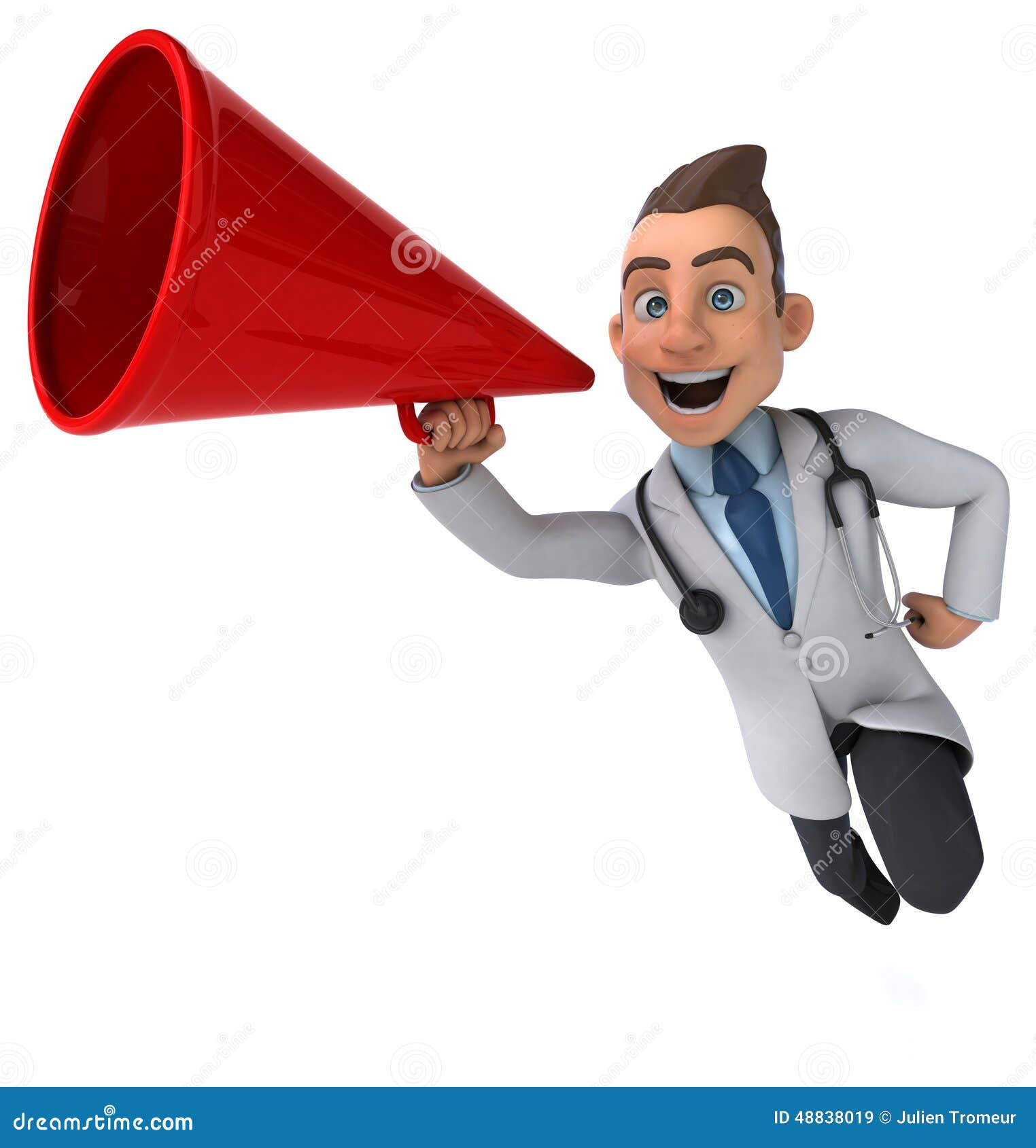 Fun doctor stock illustration. Illustration of laboratory - 48838019