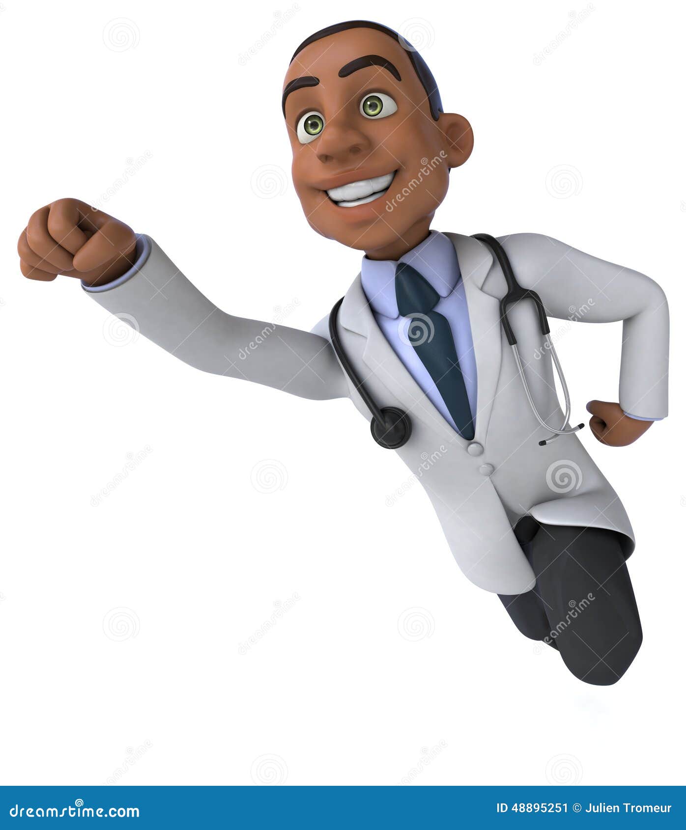Fun doctor stock illustration. Illustration of cardio - 48895251