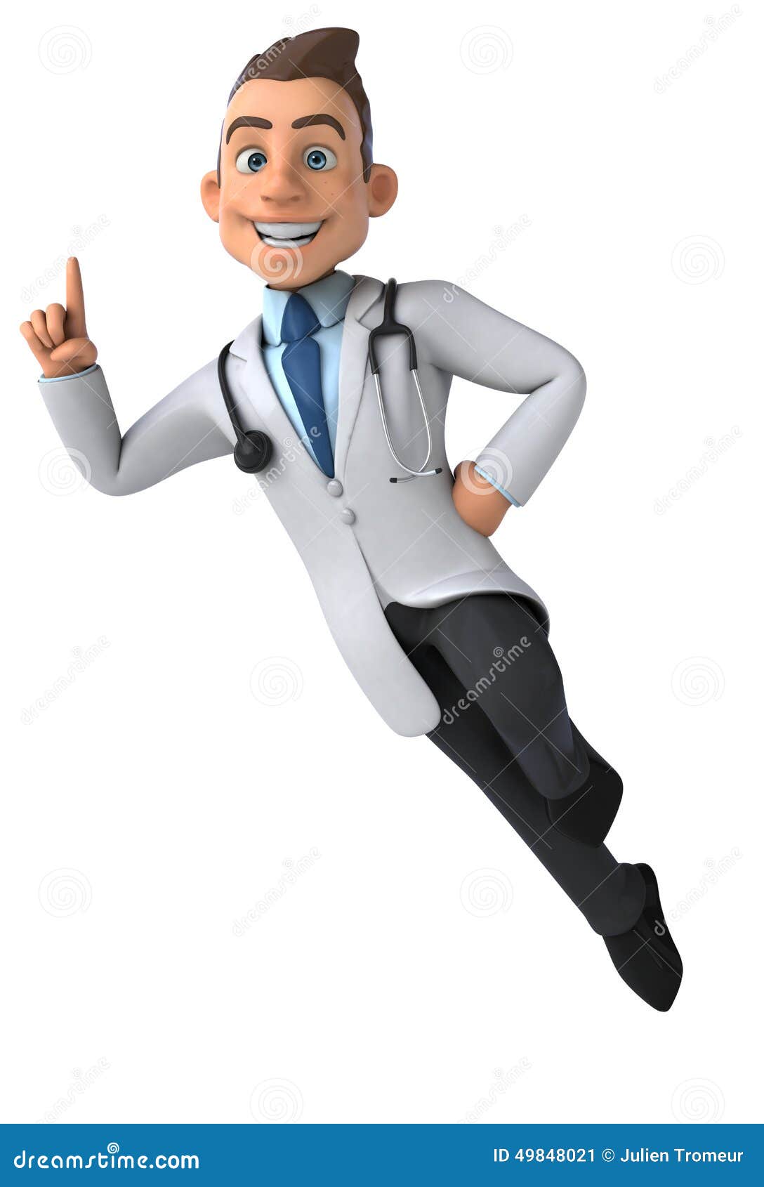 Fun doctor stock illustration. Illustration of heartbeat - 49848021