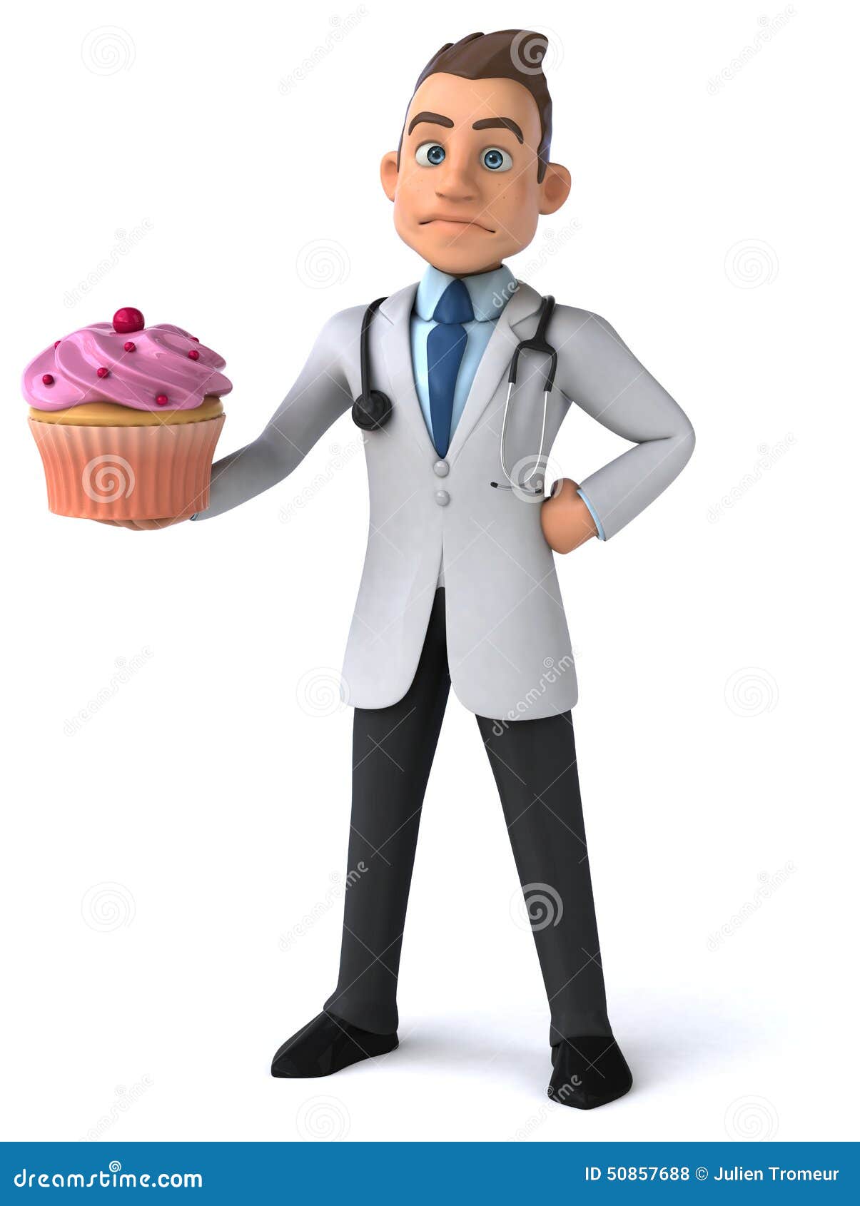 Fun doctor stock illustration. Illustration of clinic - 50857688