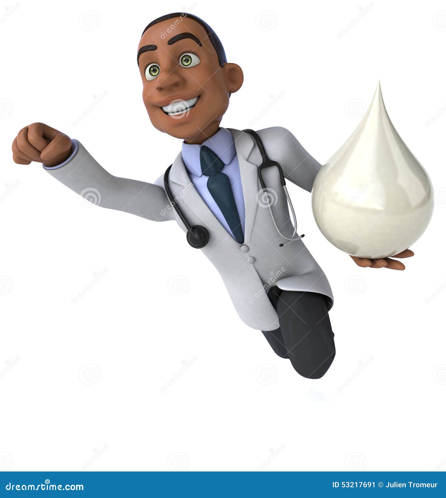 Fun doctor stock illustration. Illustration of check - 53217691