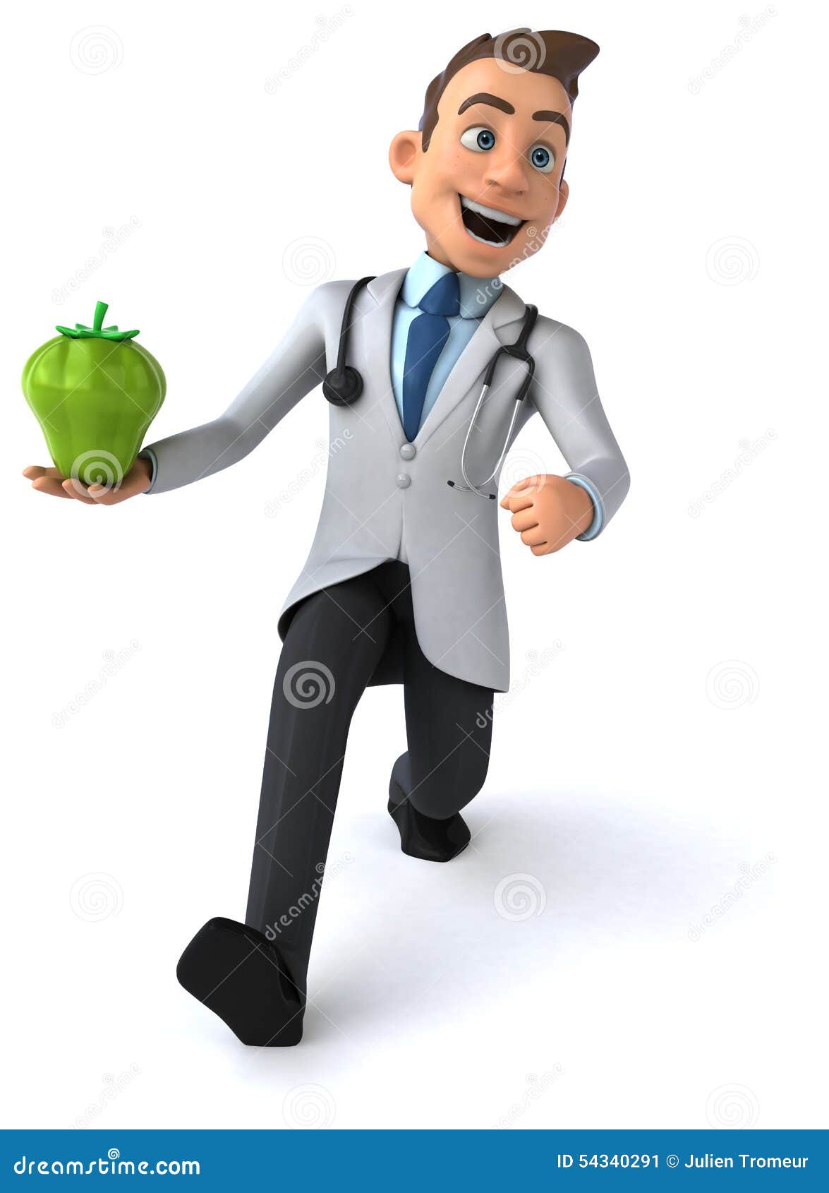 Fun doctor stock illustration. Illustration of health - 54340291