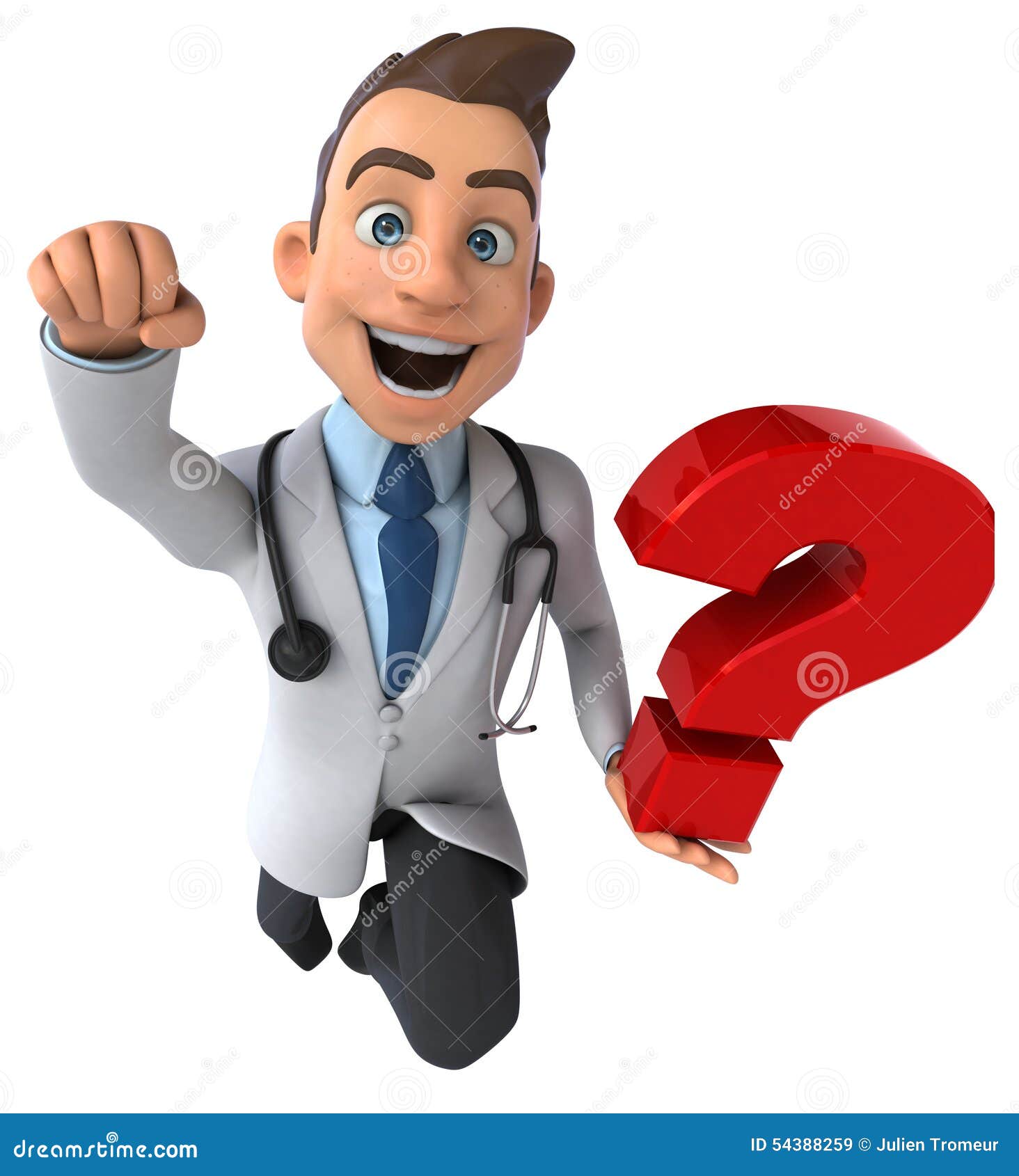 Fun doctor stock illustration. Illustration of nursing - 54388259