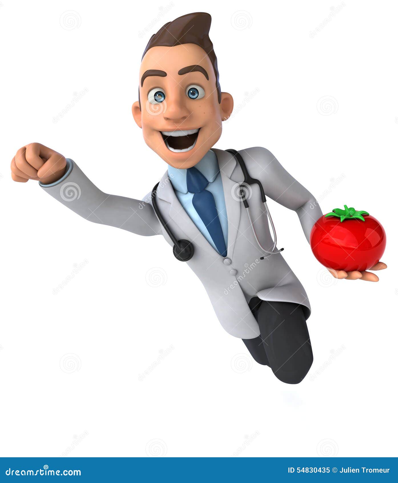 Fun doctor stock illustration. Illustration of diagnose - 54830435