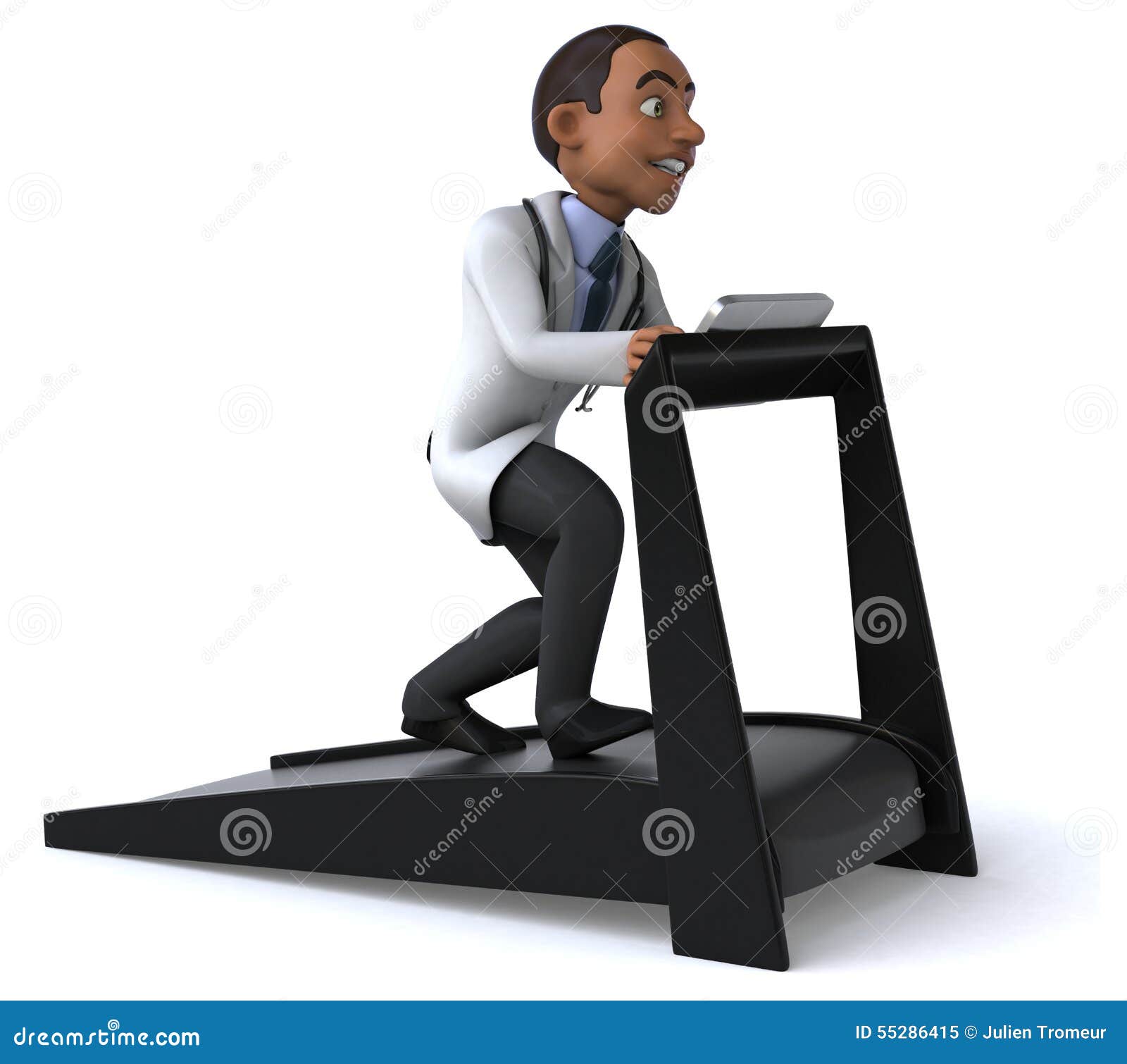 Fun doctor stock illustration. Illustration of black - 55286415