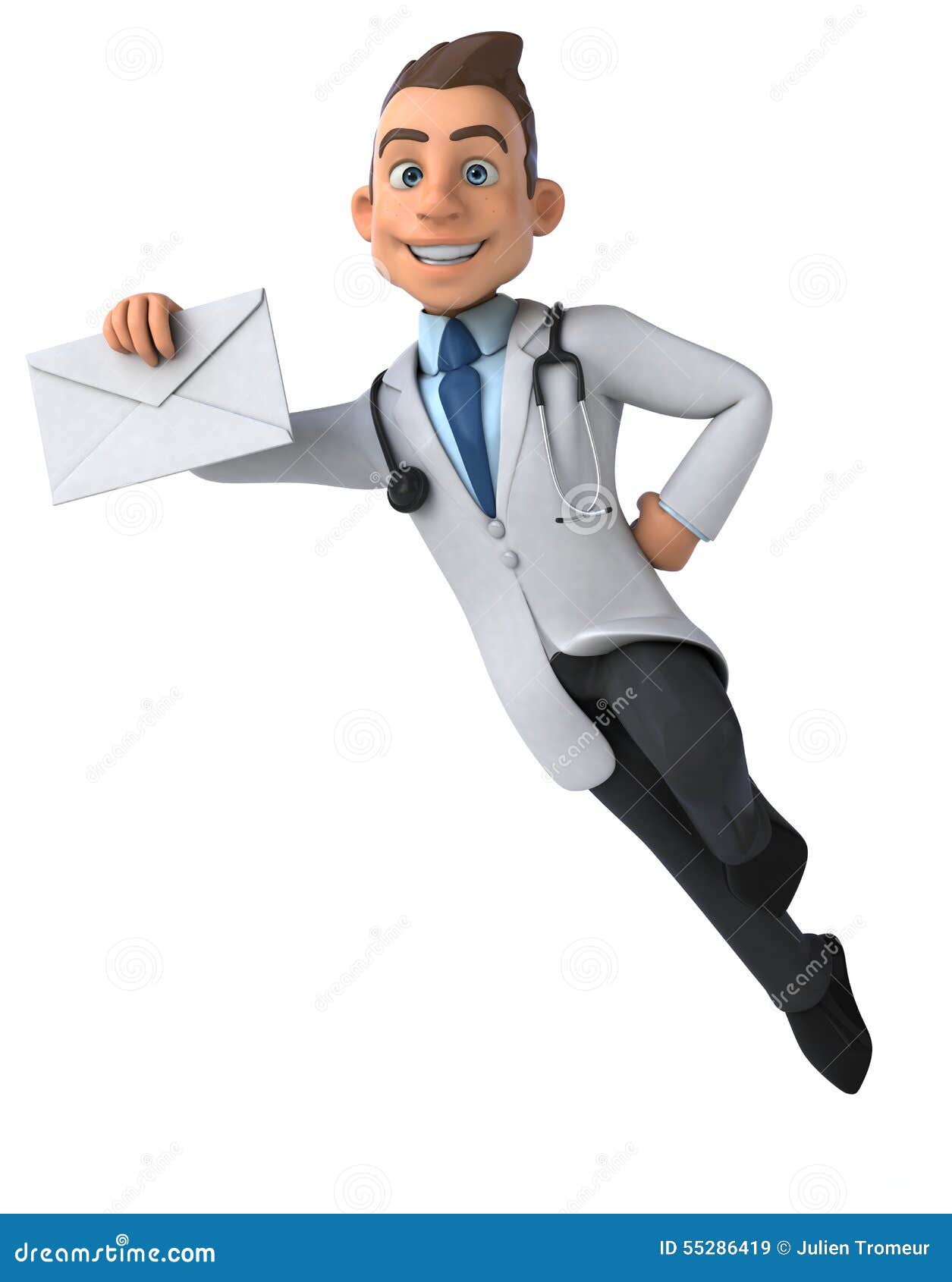 Fun doctor stock illustration. Illustration of research - 55286419