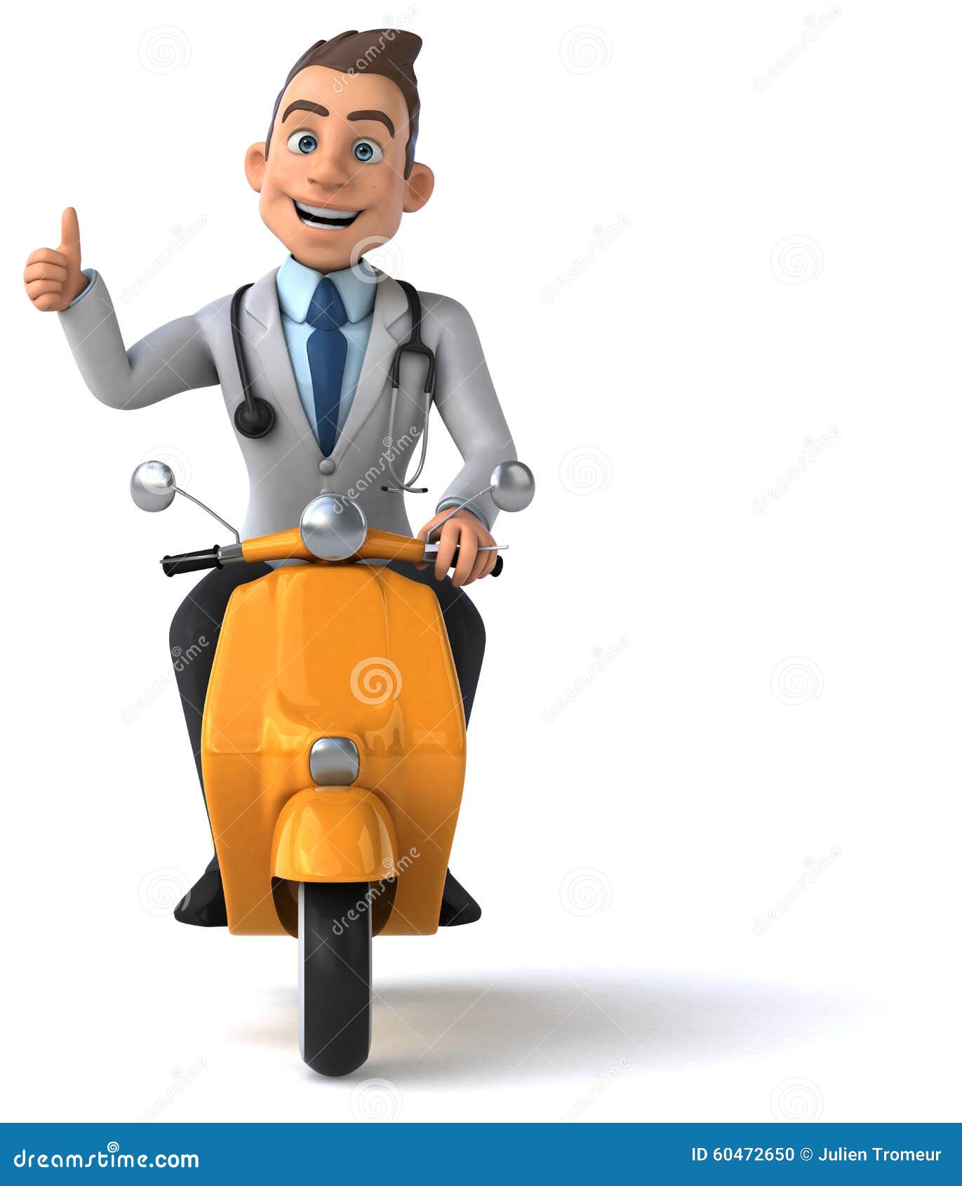 Fun doctor stock illustration. Illustration of moto, doctor - 60472650