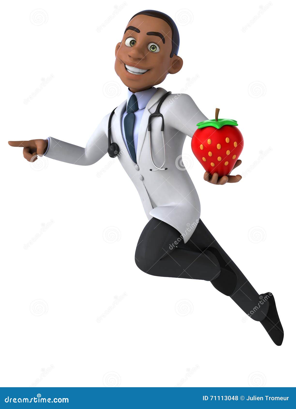 Fun doctor stock illustration. Illustration of doctor - 71113048