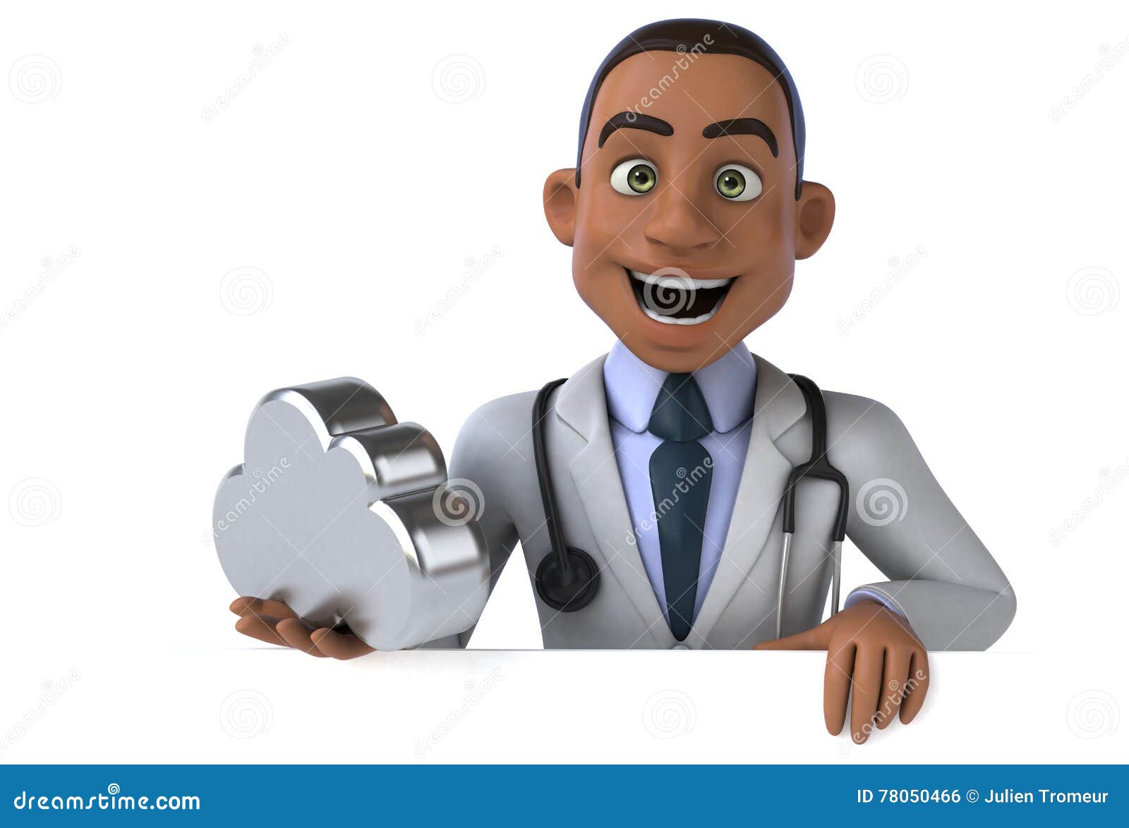 Fun doctor stock illustration. Illustration of science - 78050466