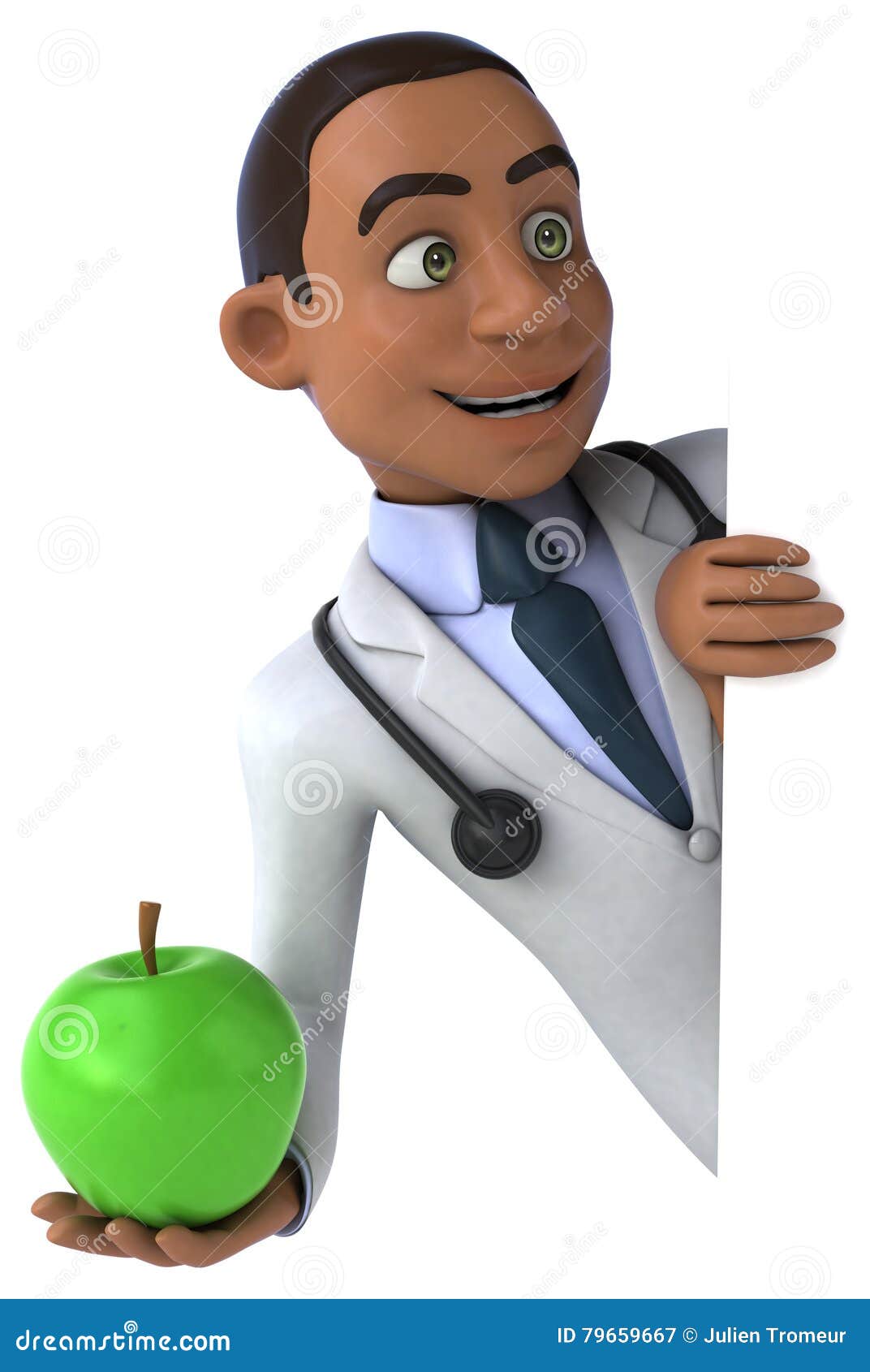 Fun doctor stock illustration. Illustration of healthcare - 79659667