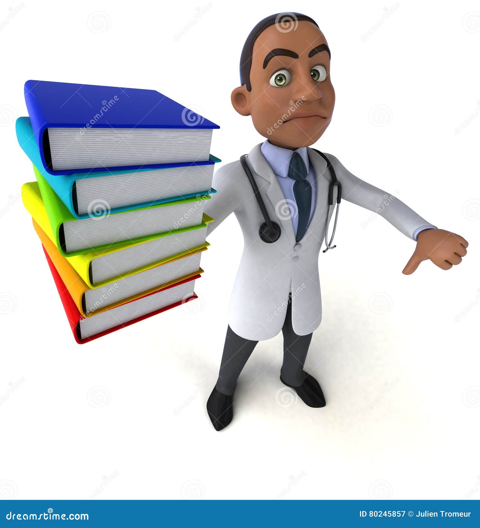 Fun doctor stock illustration. Illustration of cardiologist - 80245857