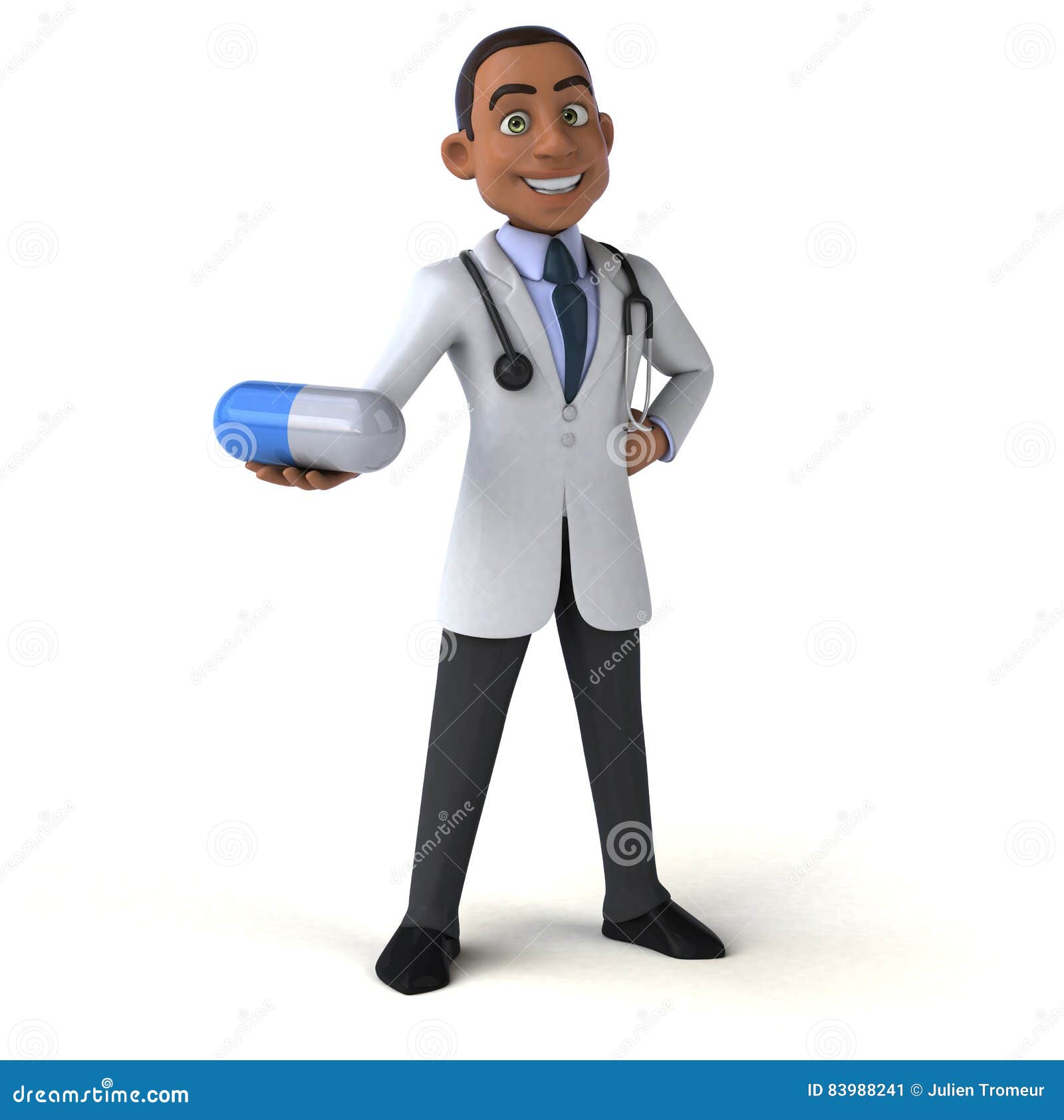 Fun doctor stock illustration. Illustration of black - 83988241