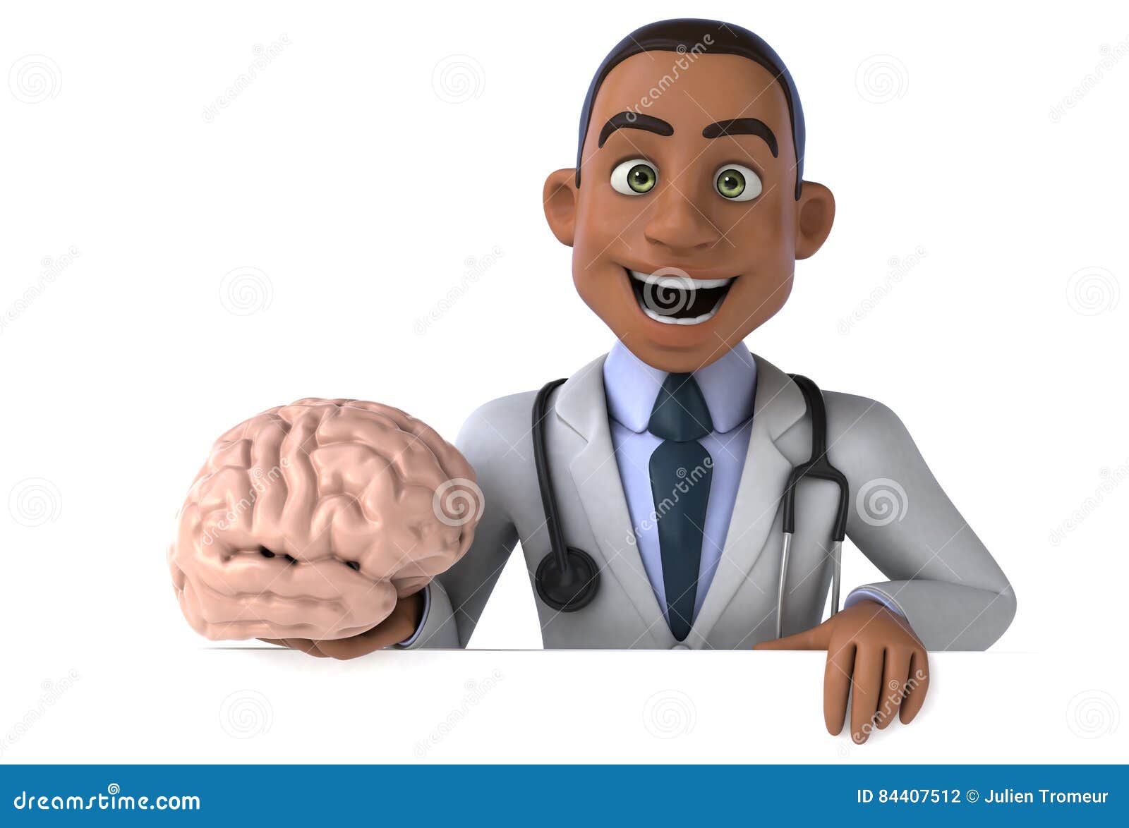 Fun doctor stock illustration. Illustration of heart - 84407512