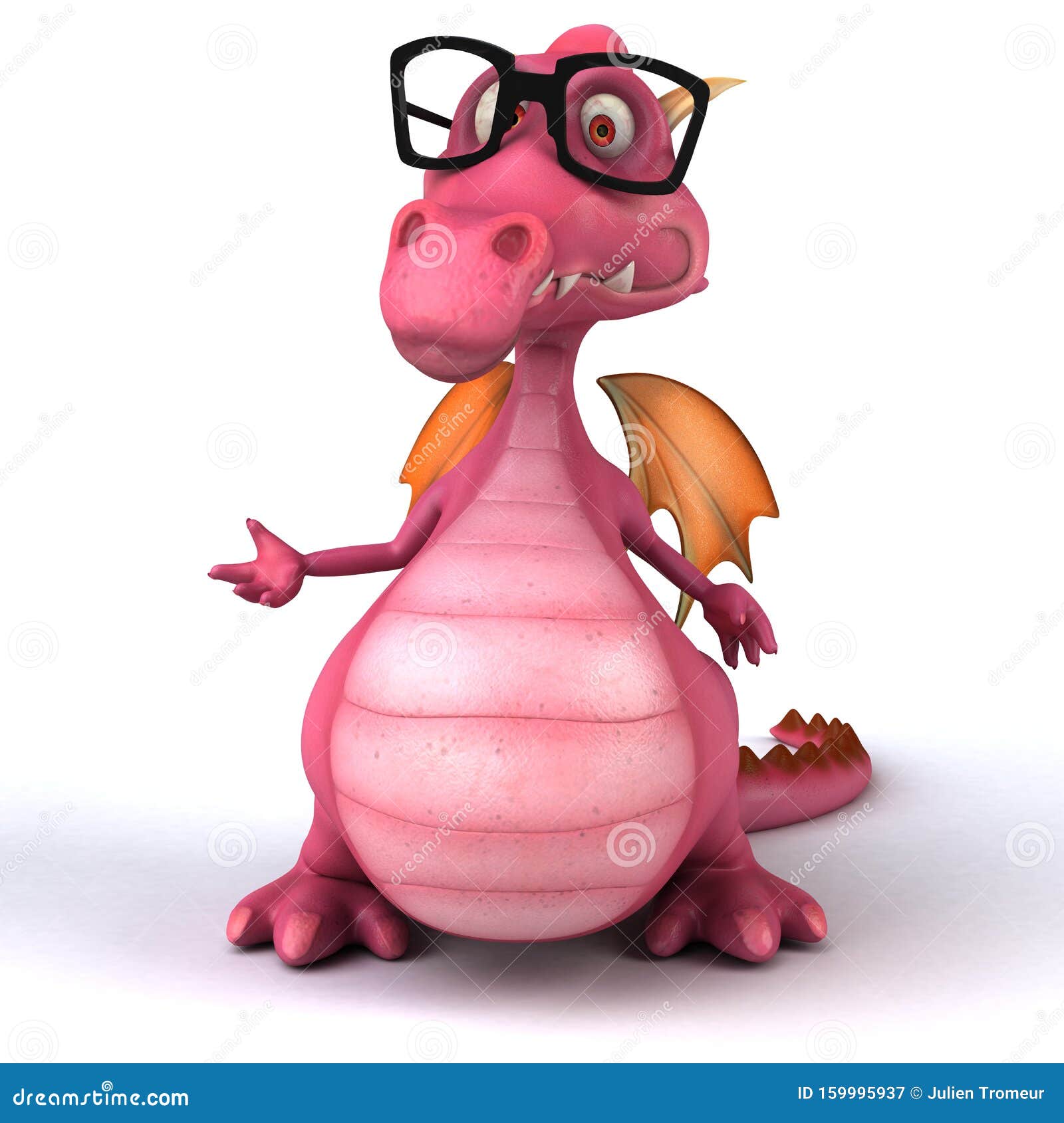 Fun dragon stock illustration. Illustration of medieval - 159995937