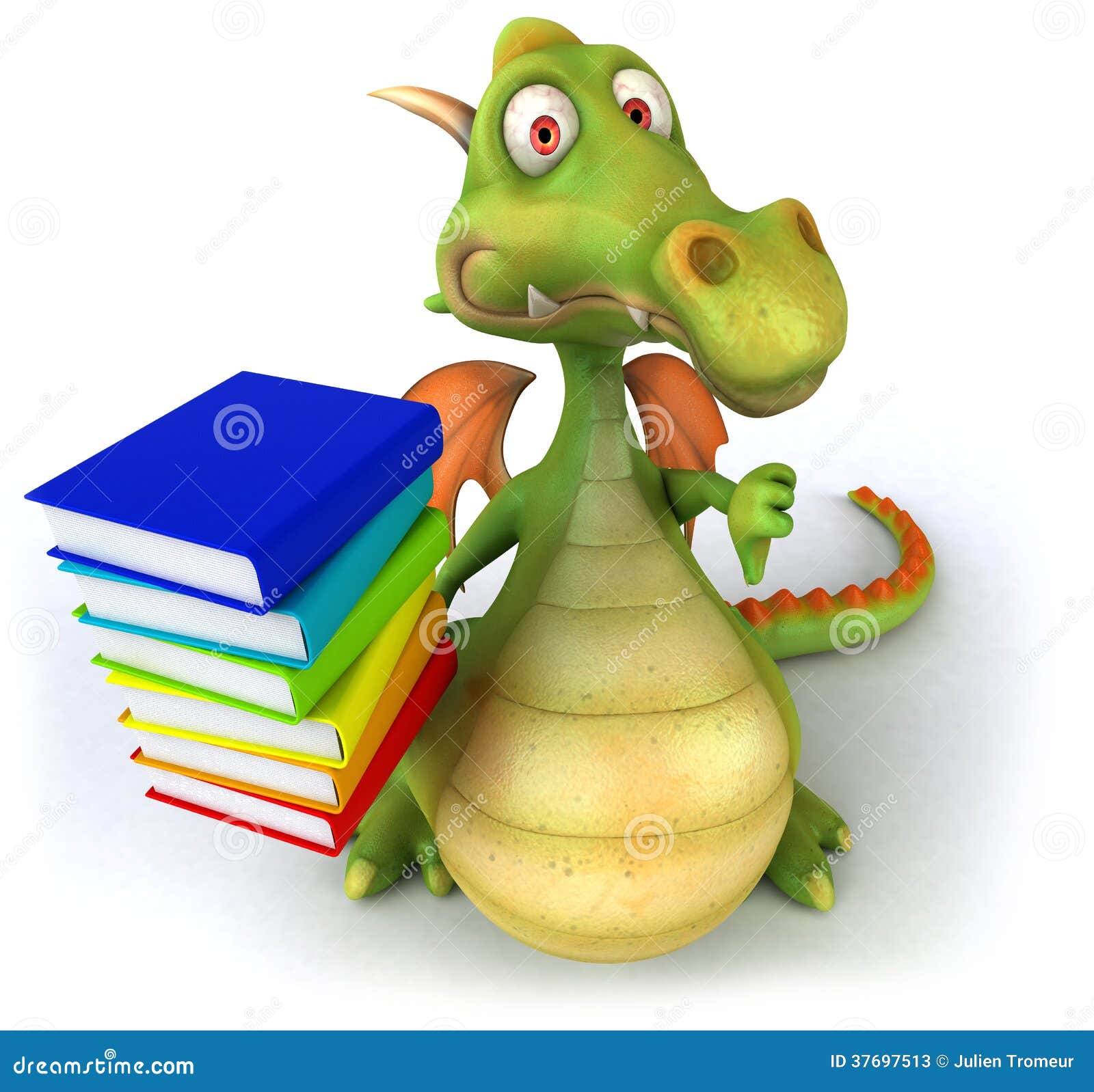 Fun dragon stock illustration. Illustration of fire, history - 37697513