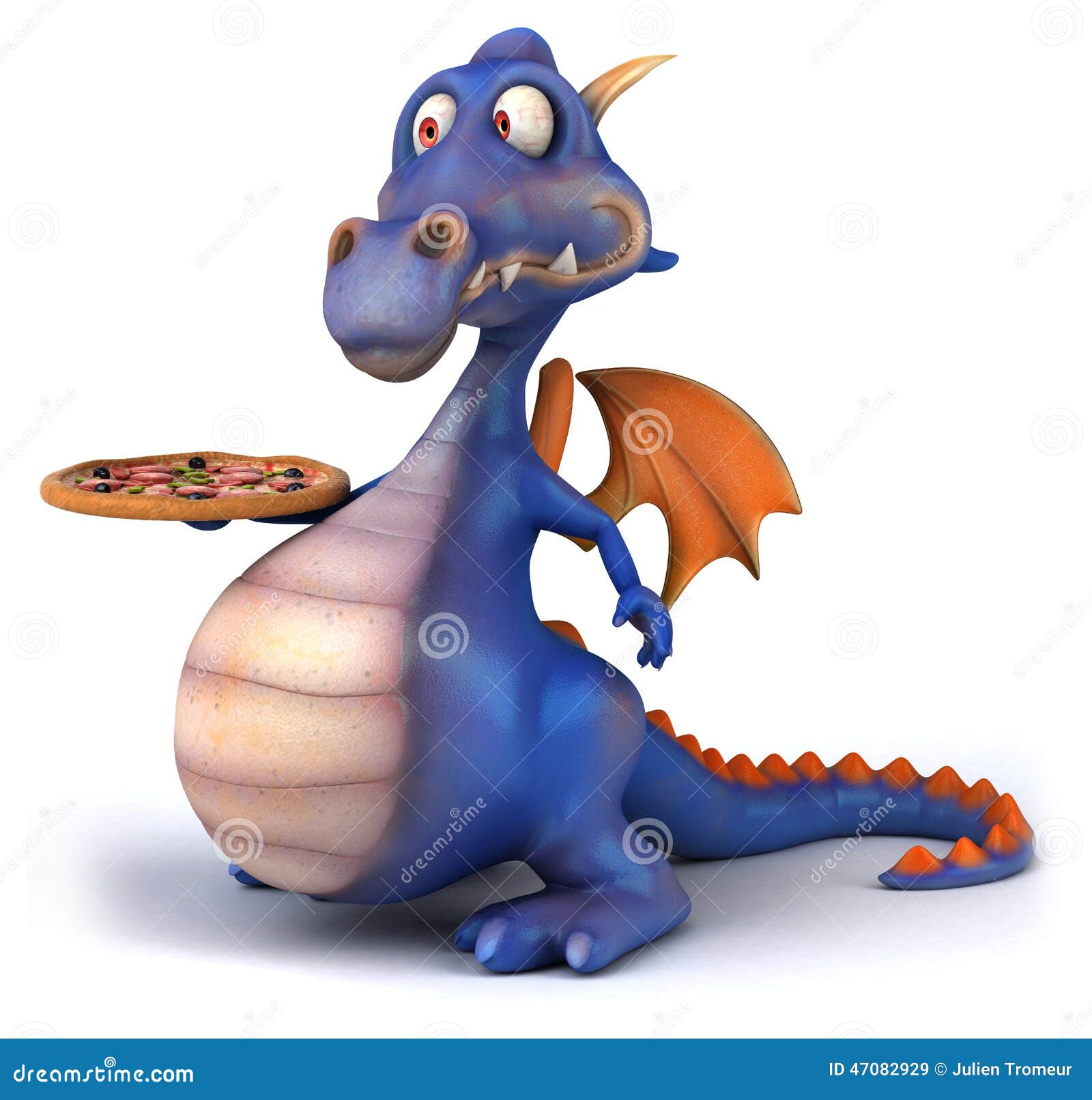 Fun dragon stock illustration. Illustration of mythology - 47082929