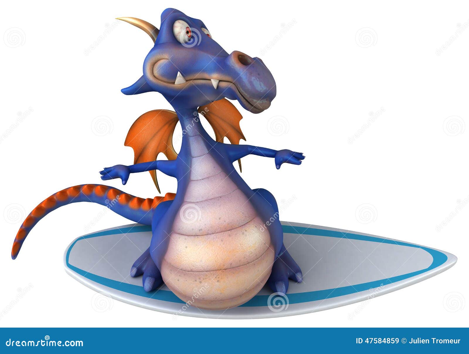 Fun dragon stock illustration. Illustration of isolated - 47584859