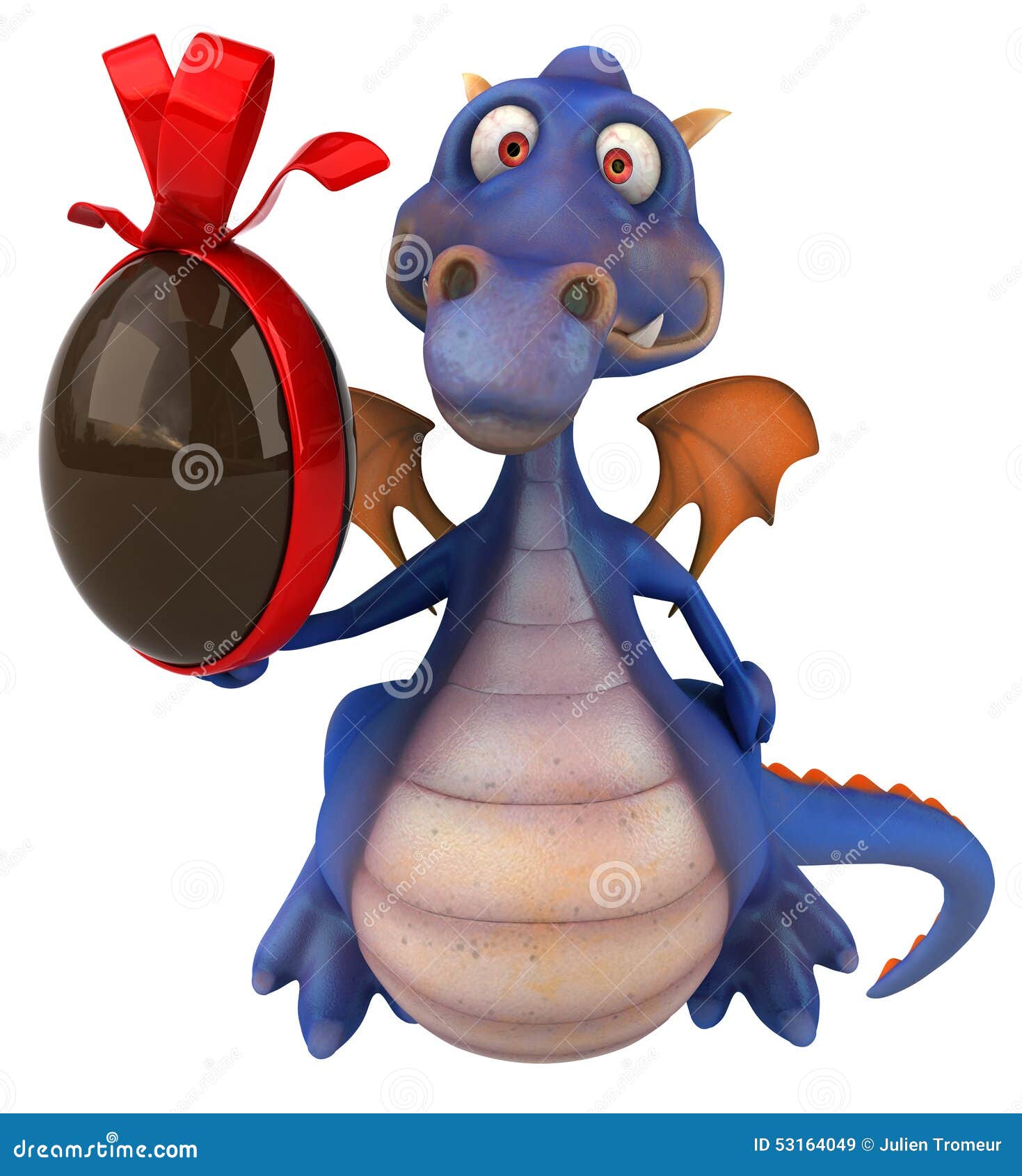 Fun dragon stock illustration. Illustration of wing, lizard - 53164049