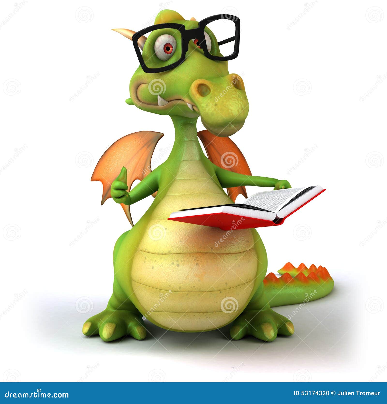 Fun dragon stock illustration. Illustration of mythology - 53174320