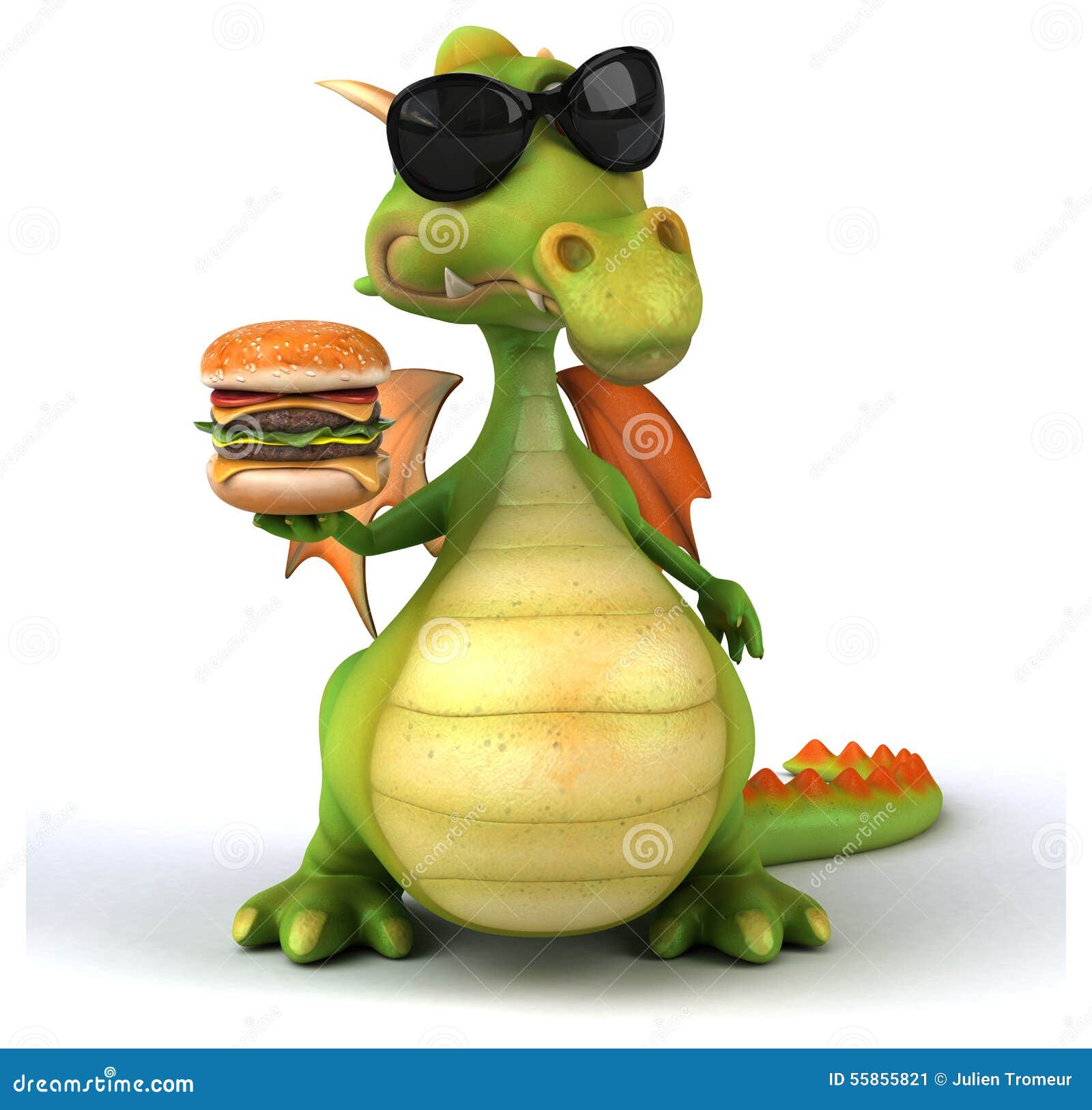 Fun dragon stock illustration. Illustration of medieval - 55855821
