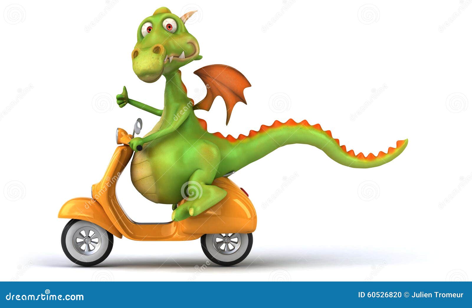 Fun dragon stock illustration. Illustration of artwork - 60526820