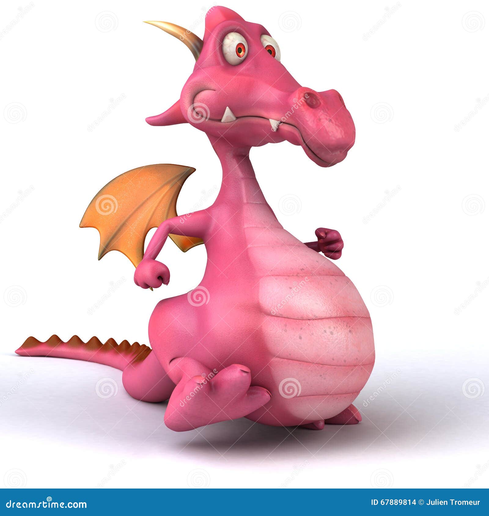 Fun dragon stock illustration. Illustration of fantasy - 67889814
