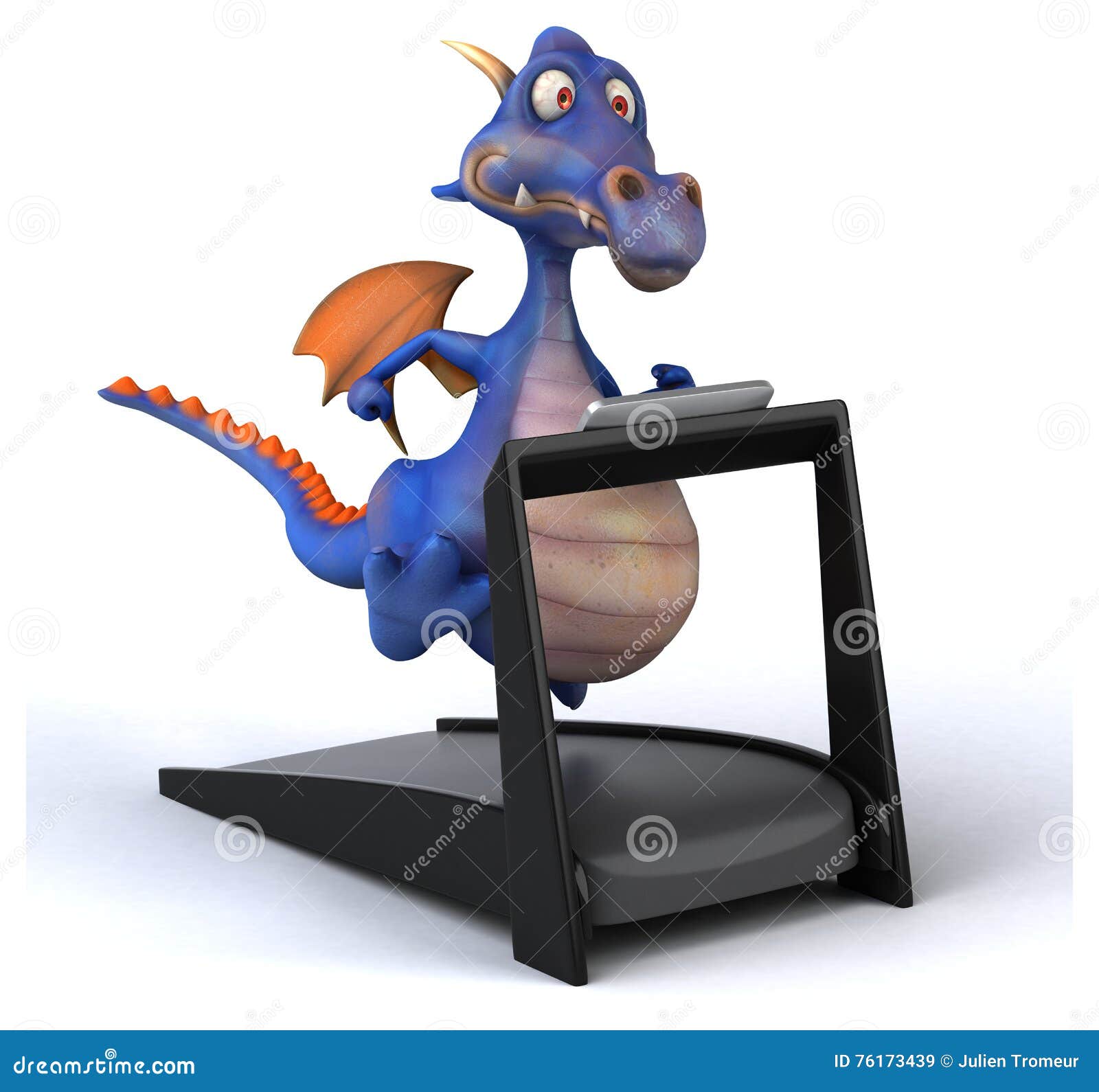 Fun dragon stock illustration. Illustration of monster - 76173439