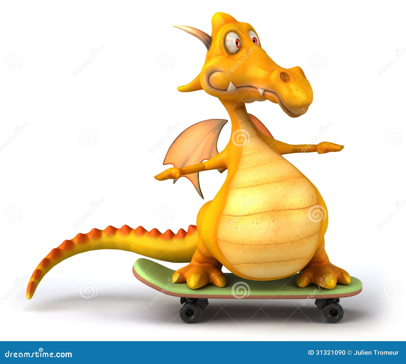 Fun dragon stock illustration. Illustration of monster - 31321090