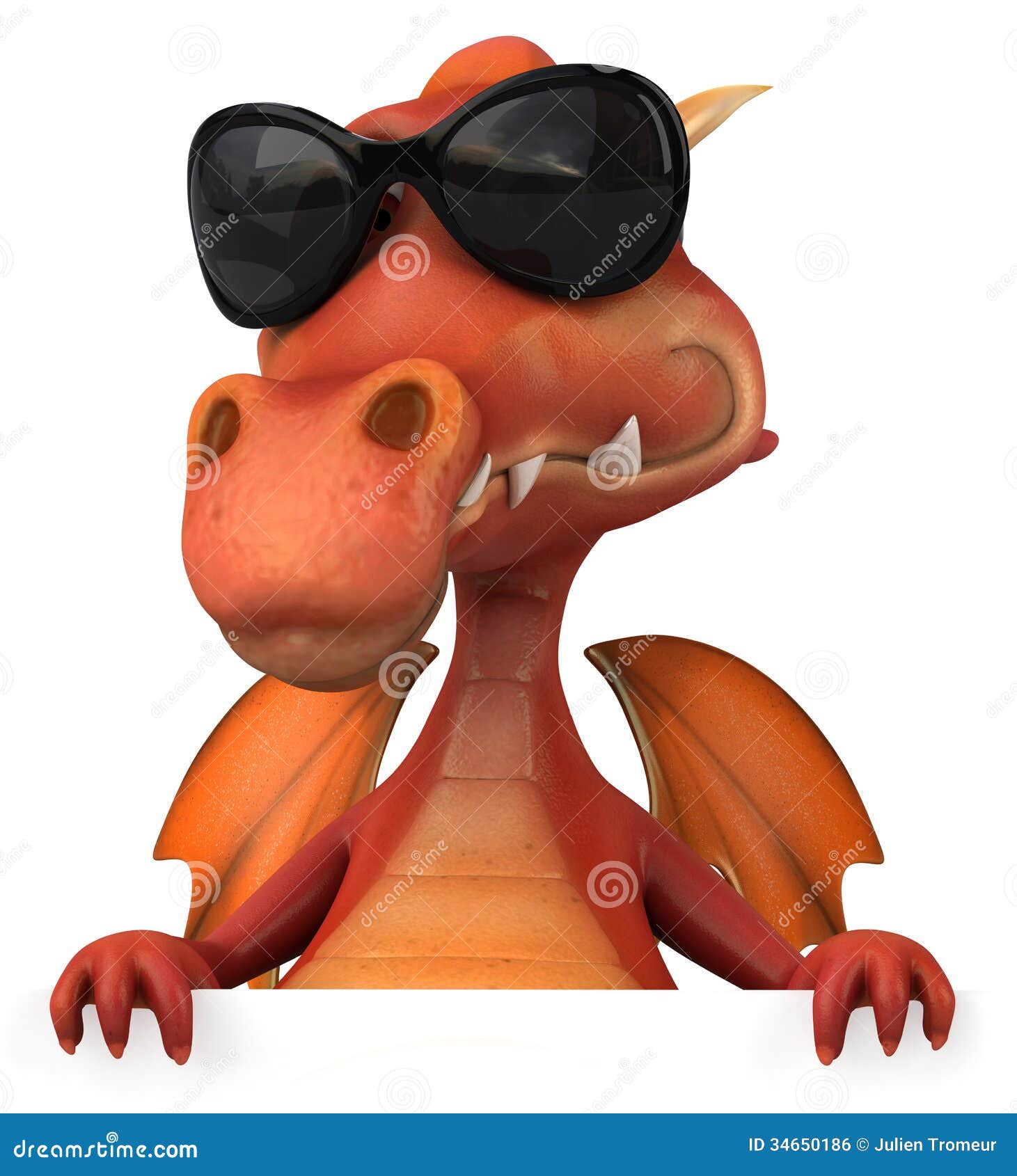 Fun dragon stock illustration. Illustration of clip, chinese - 34650186