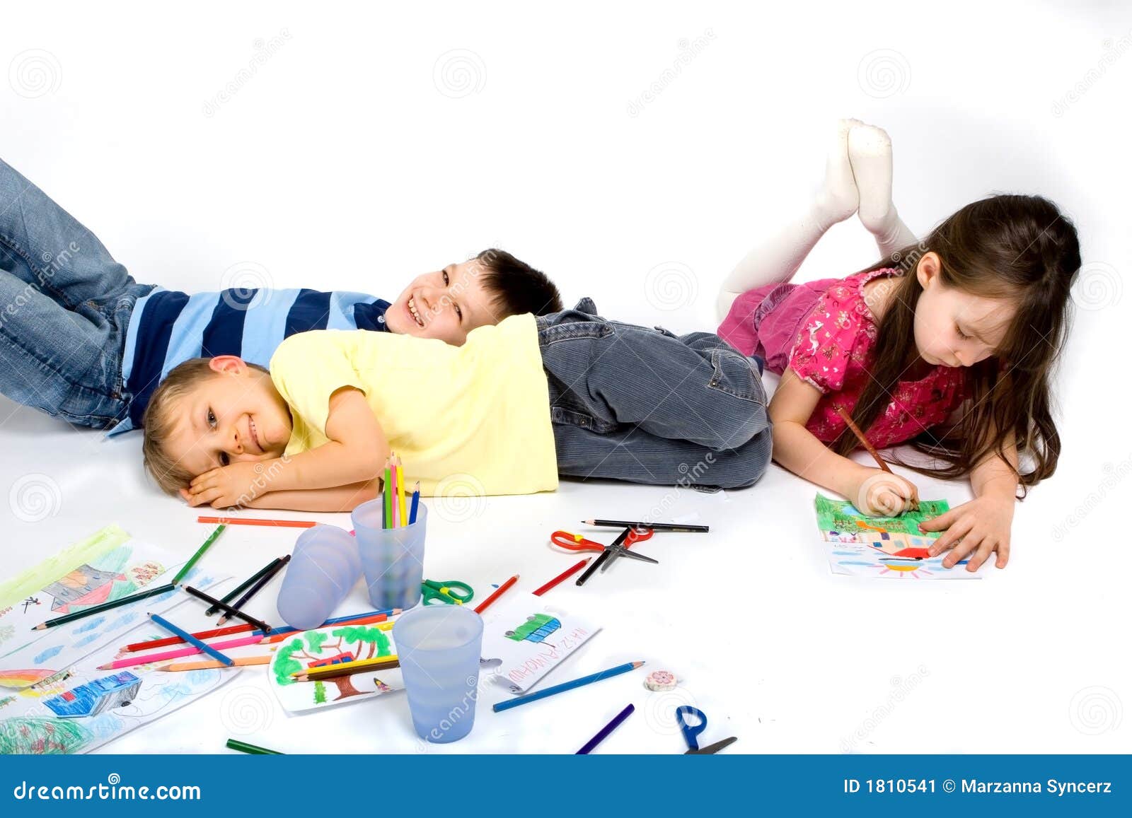Fun with Drawing stock image. Image of imaginative, color - 1810541