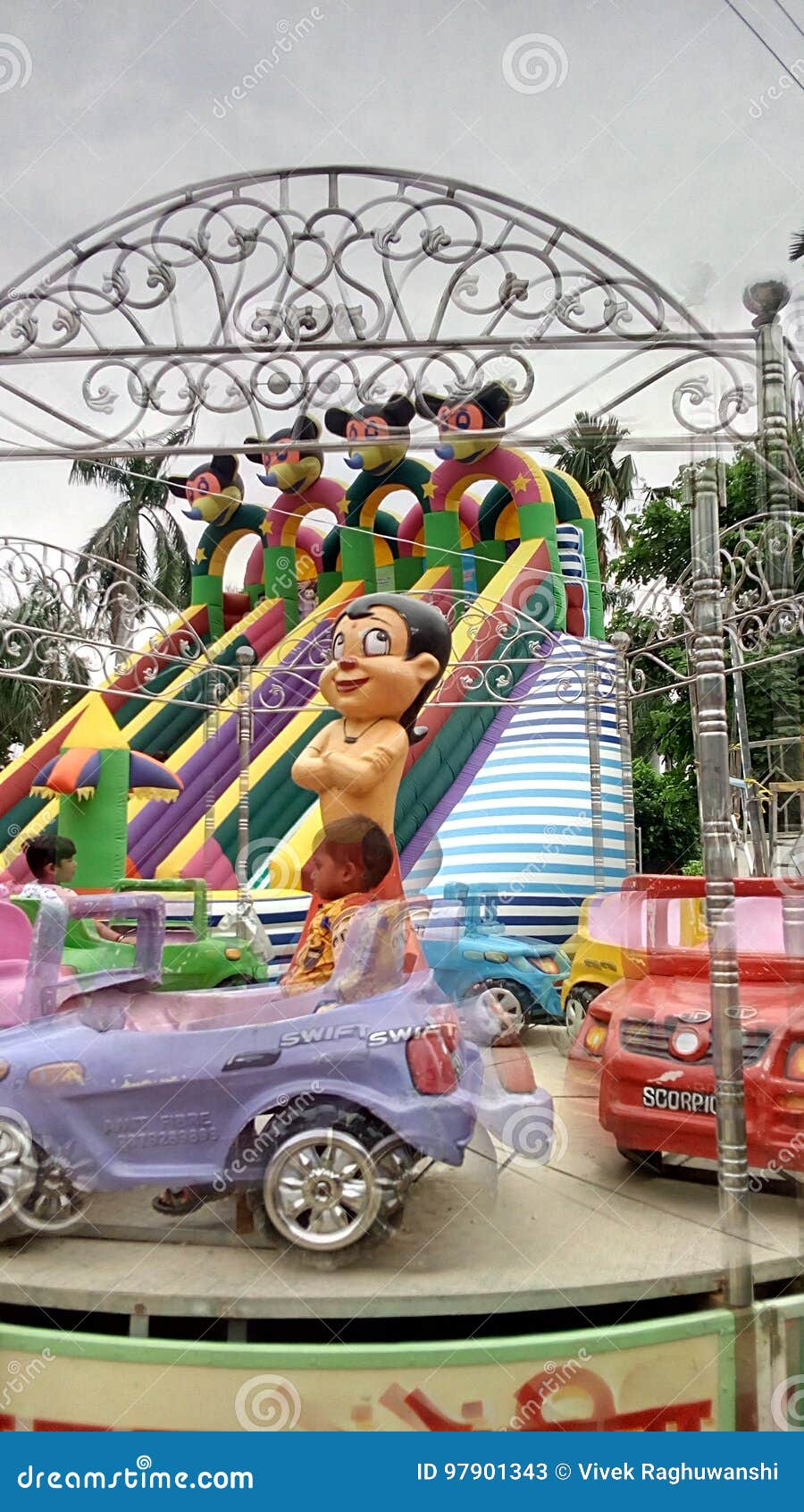 Fun on driving car editorial stock photo. Image of children - 97901343