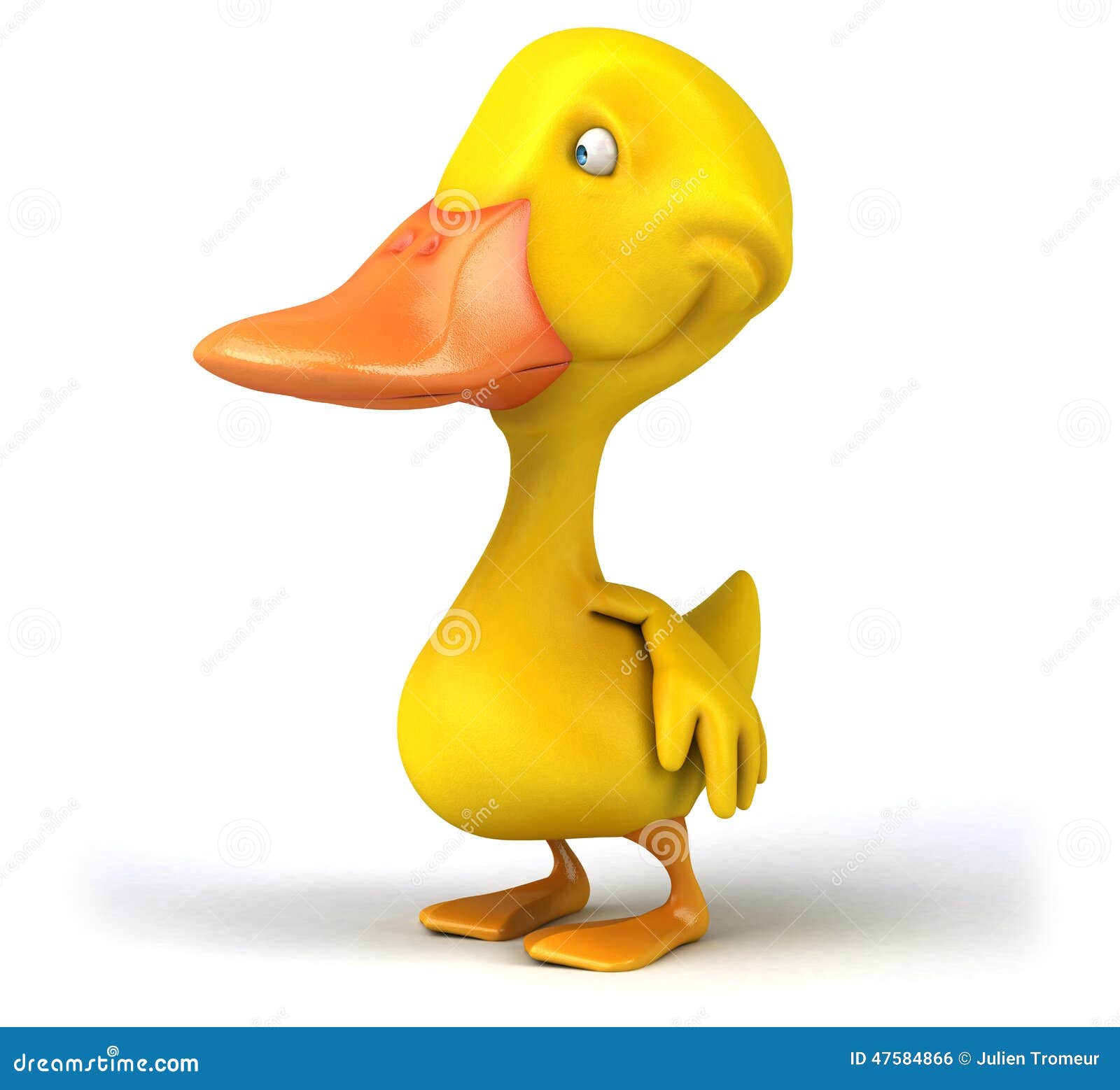 Fun duck stock illustration. Illustration of colorful - 47584866