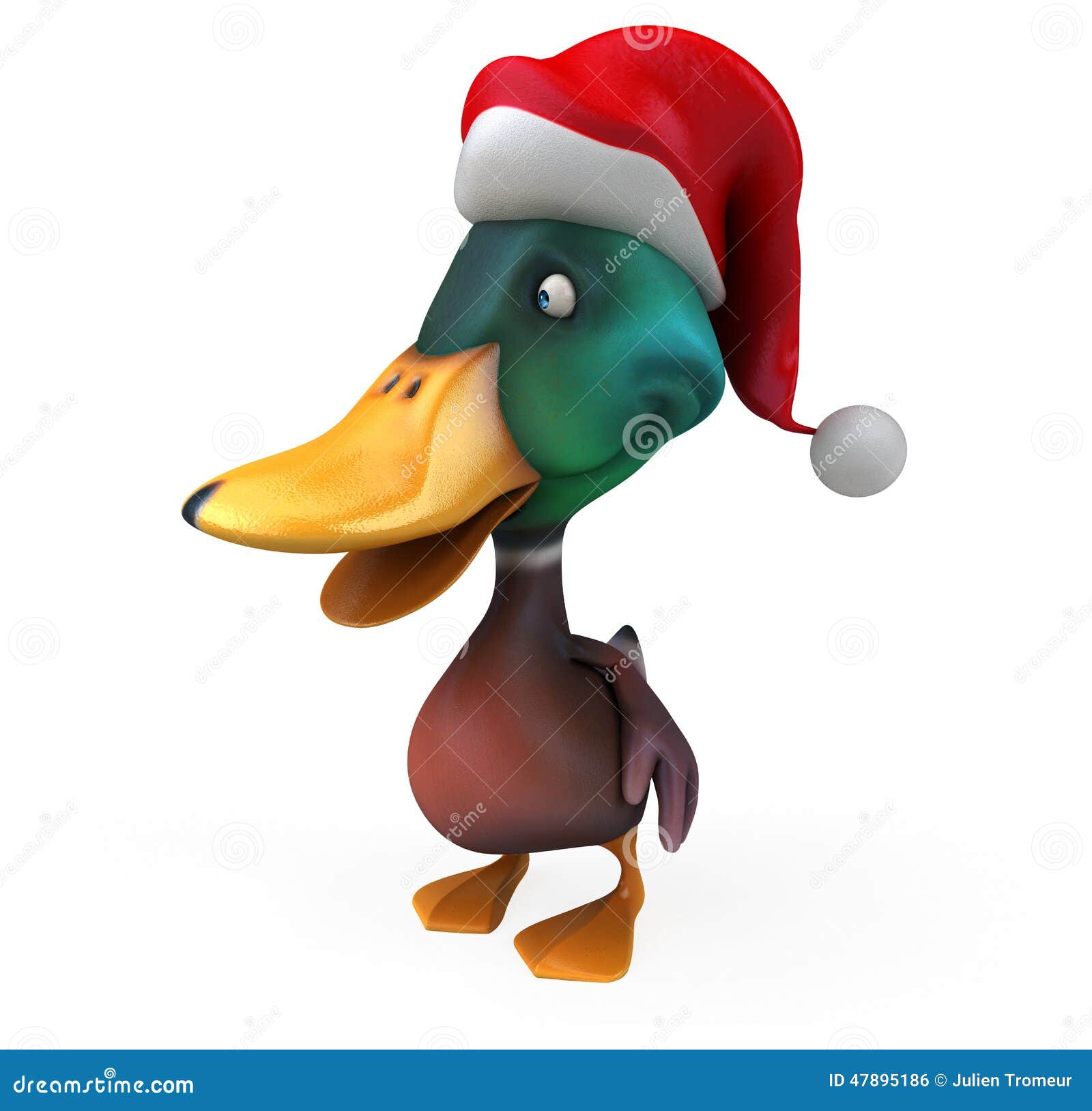 Fun duck stock illustration. Illustration of smile, bird - 47895186