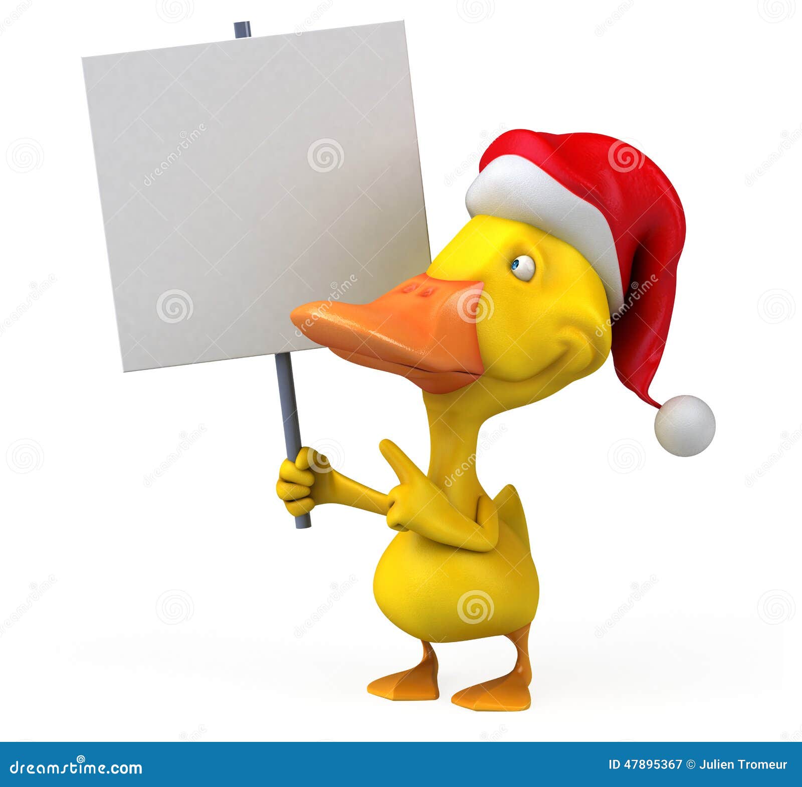 Fun duck stock illustration. Illustration of orange, wild - 47895367