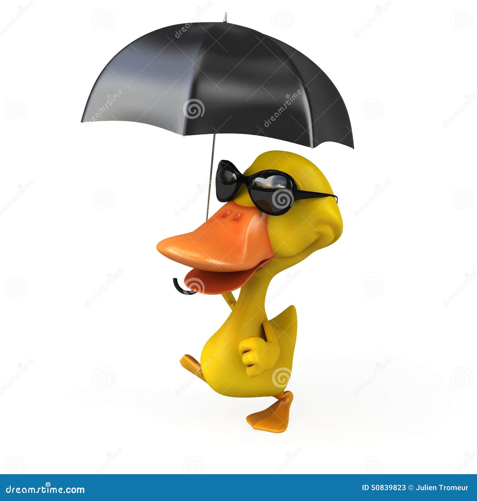 Fun duck stock illustration. Illustration of weather - 50839823