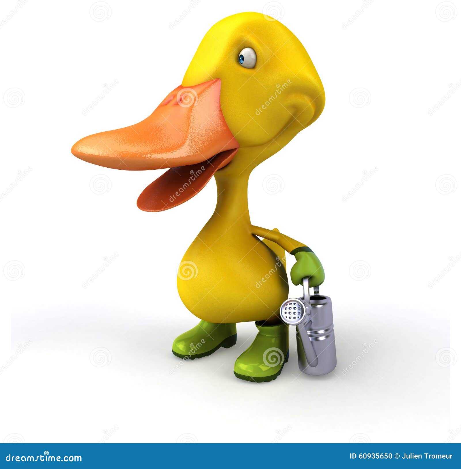 Fun duck stock illustration. Illustration of spring, duck - 60935650