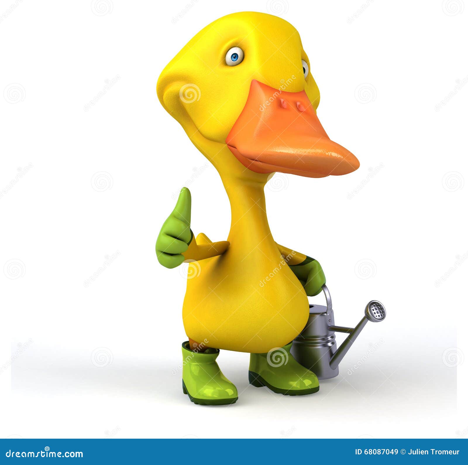 Fun duck stock illustration. Illustration of drake, beak - 68087049
