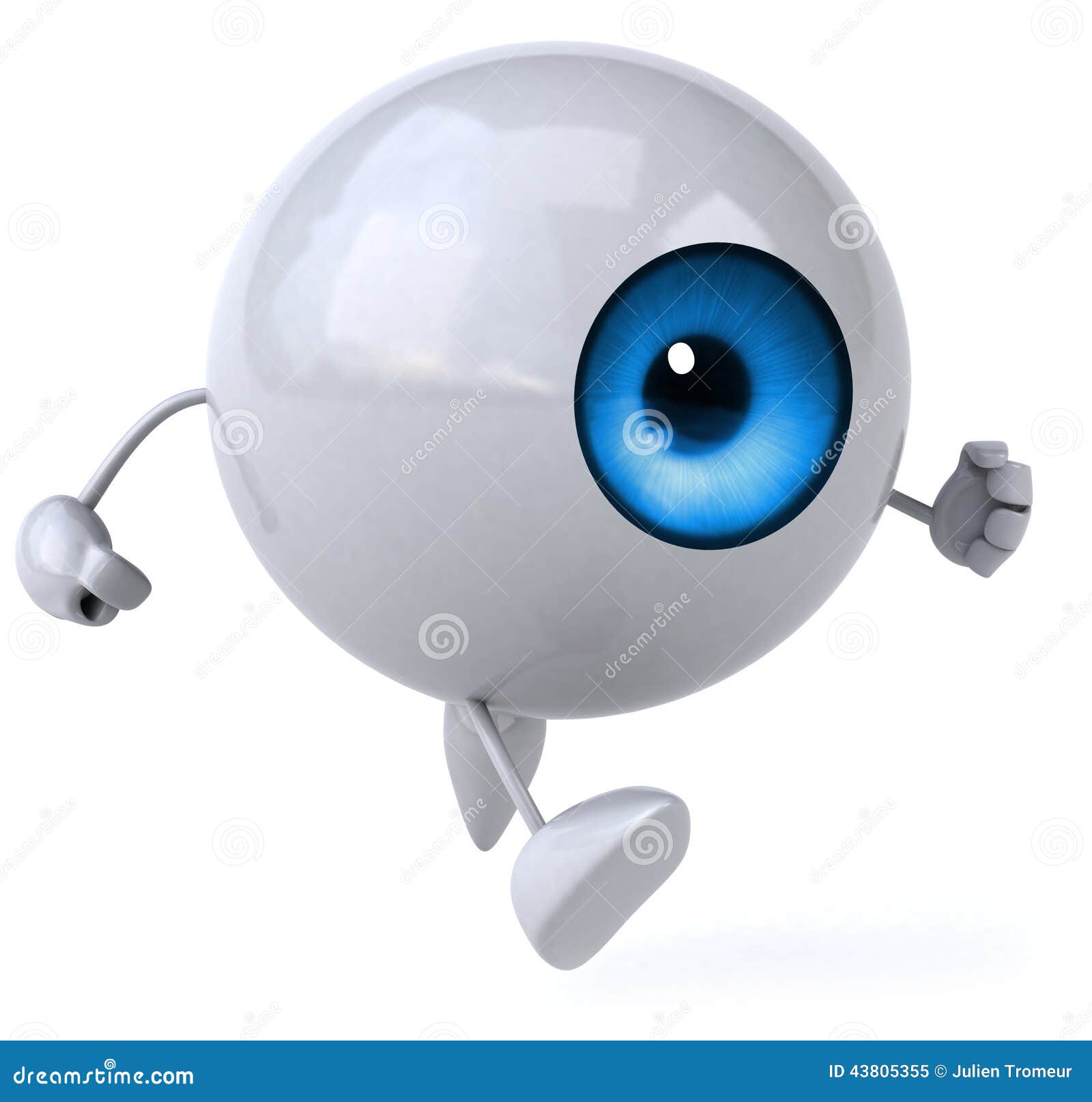 Fun eye stock illustration. Illustration of sport, face - 43805355