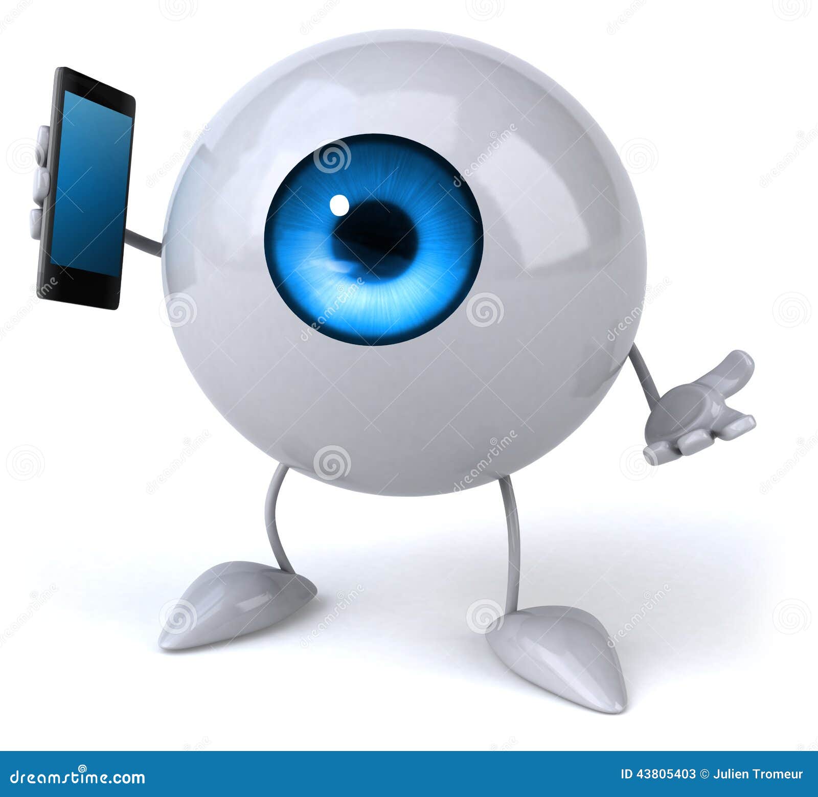 Fun eye stock illustration. Illustration of eyesight - 43805403