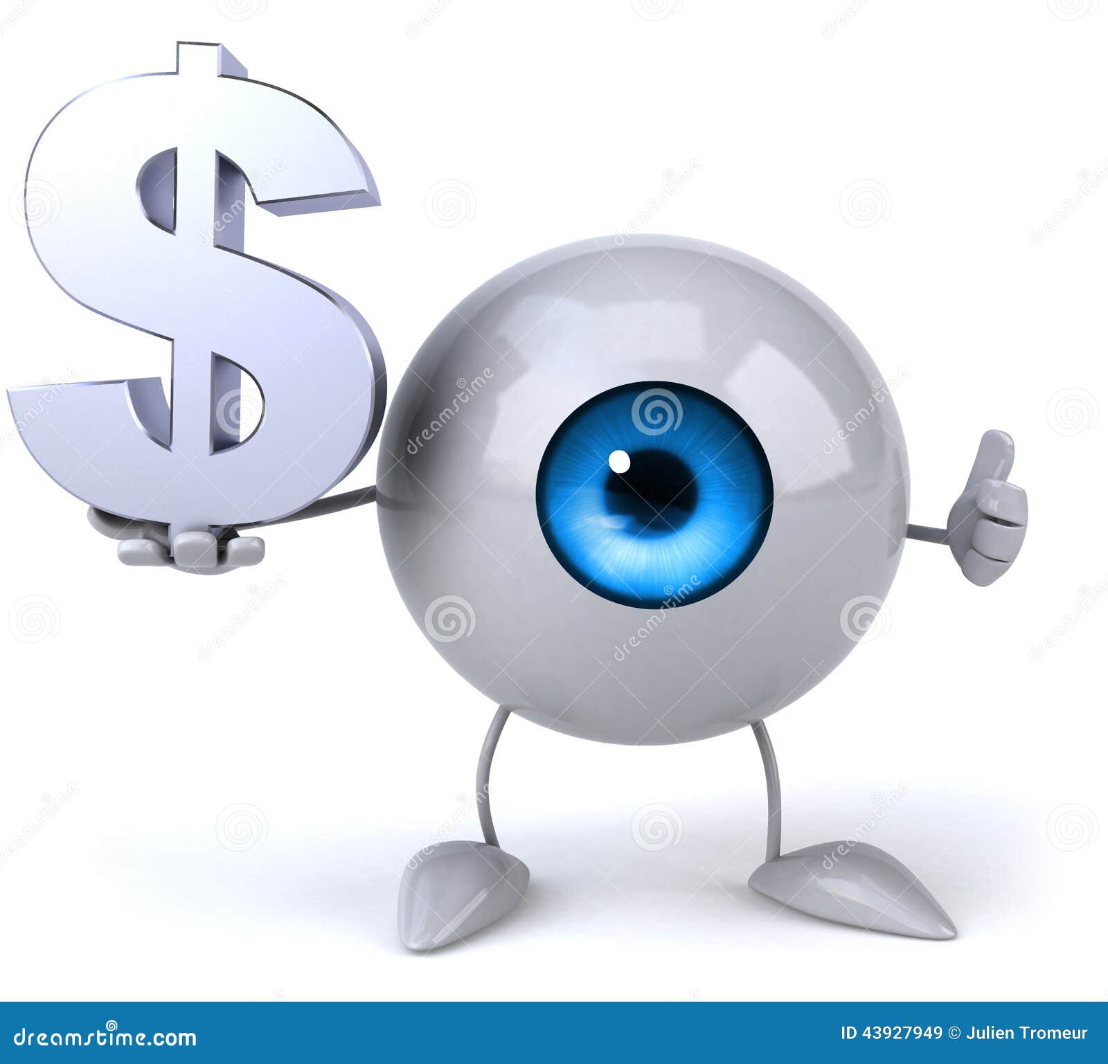 Fun eye stock illustration. Illustration of healthcare - 43927949