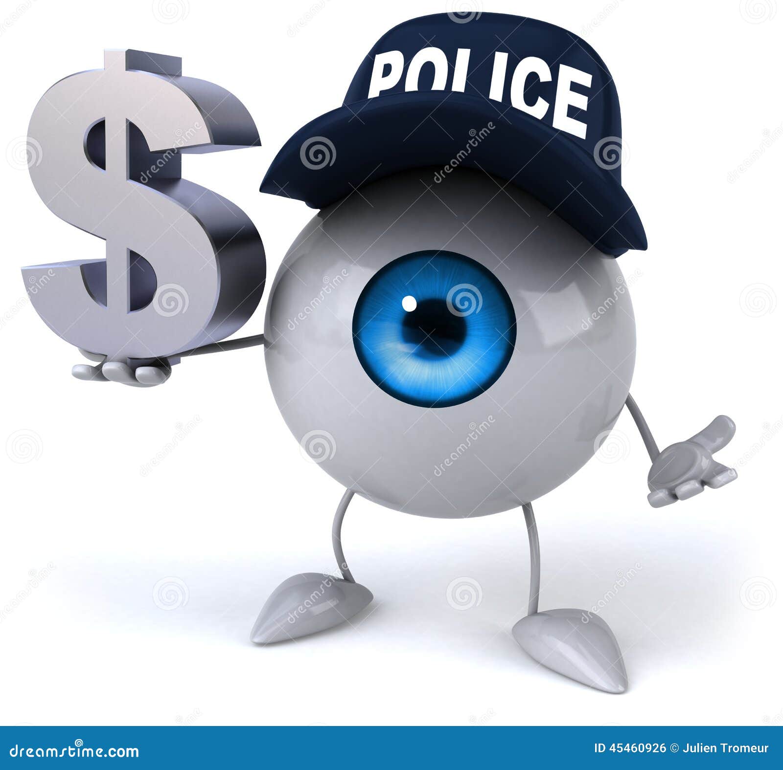 Fun eye stock illustration. Illustration of light, face - 45460926